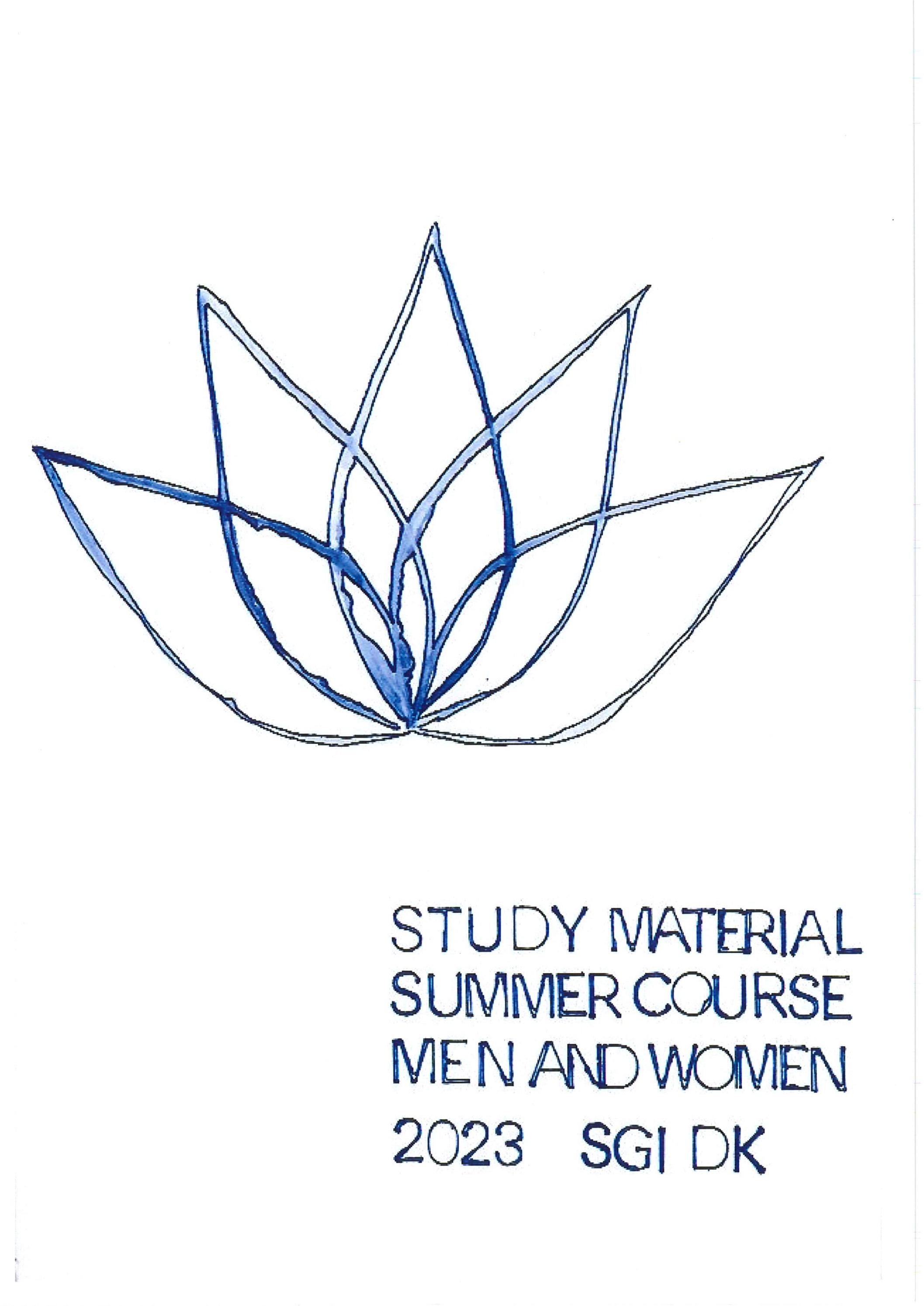 Study material SGI Summer Course 2023 by sgidk - Issuu