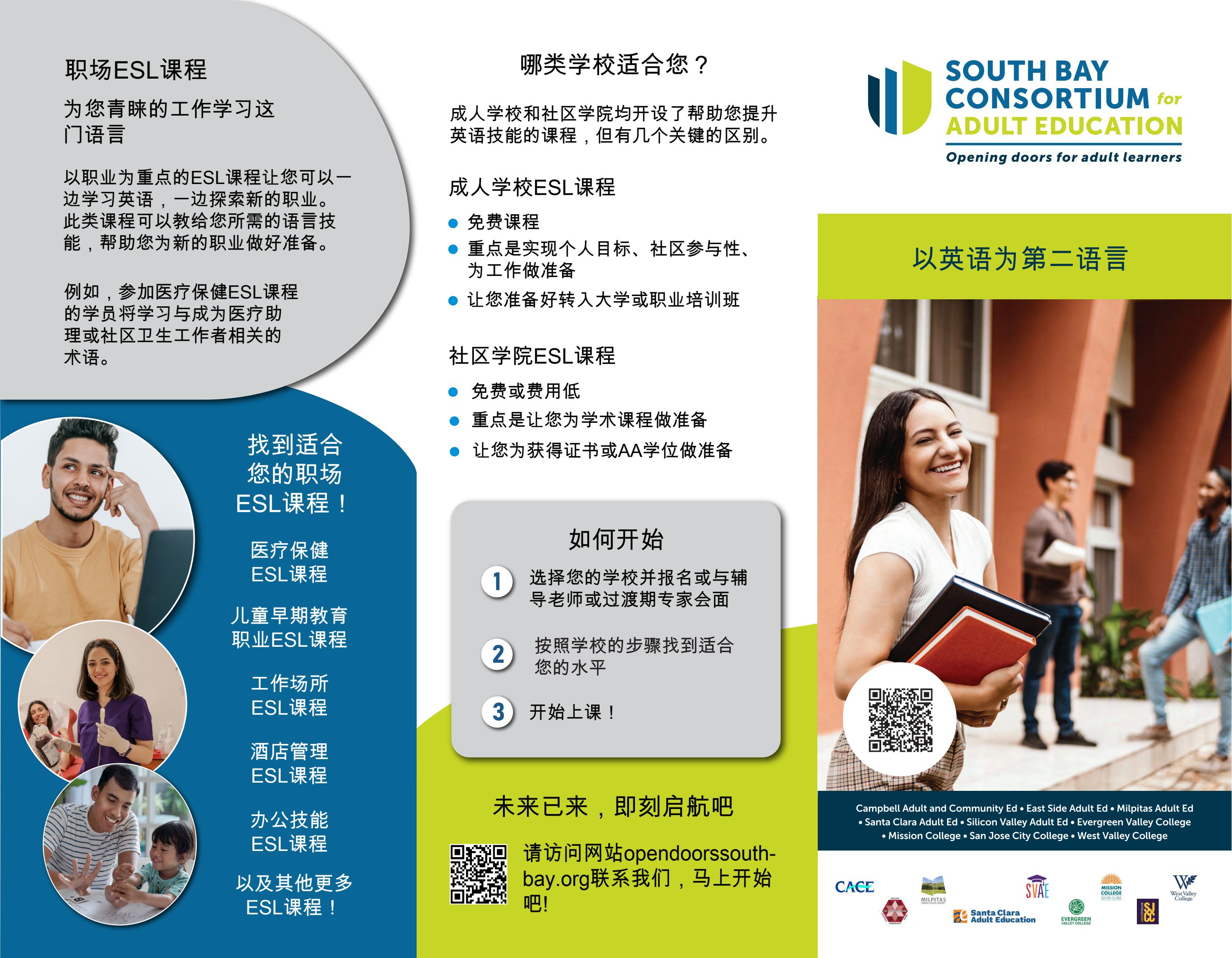 ESL Brochure - Chinese by Akkedis Digital - Issuu