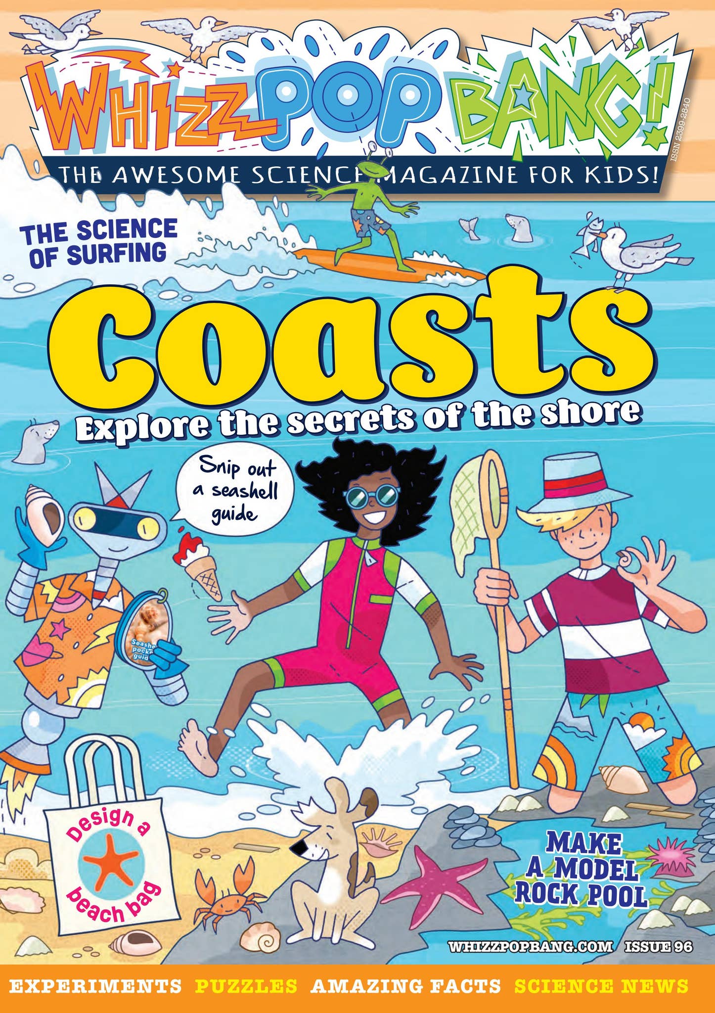 Whizz Pop Bang Science Magazine for Kids! Issue 96: COASTS by Whizz Pop ...