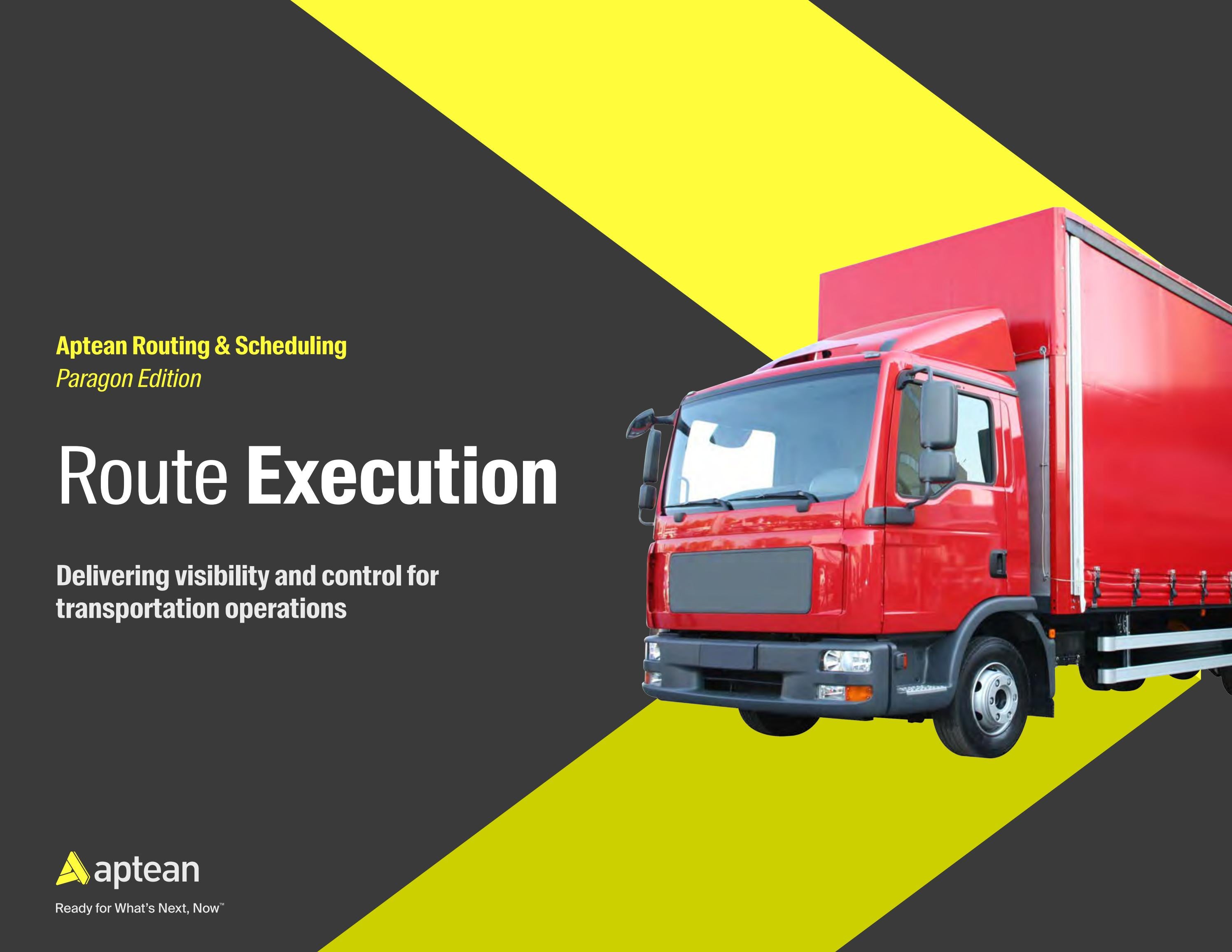Aptean Route Execution, Paragon Edition - Brochure by Aptean - Issuu