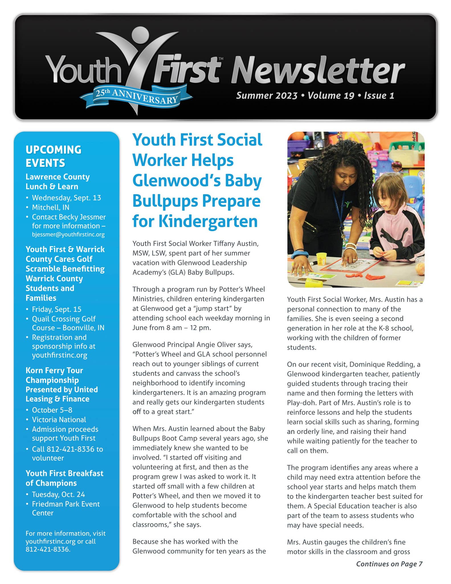 Youth First Newsletter, v19 i1 by Youth First - Issuu