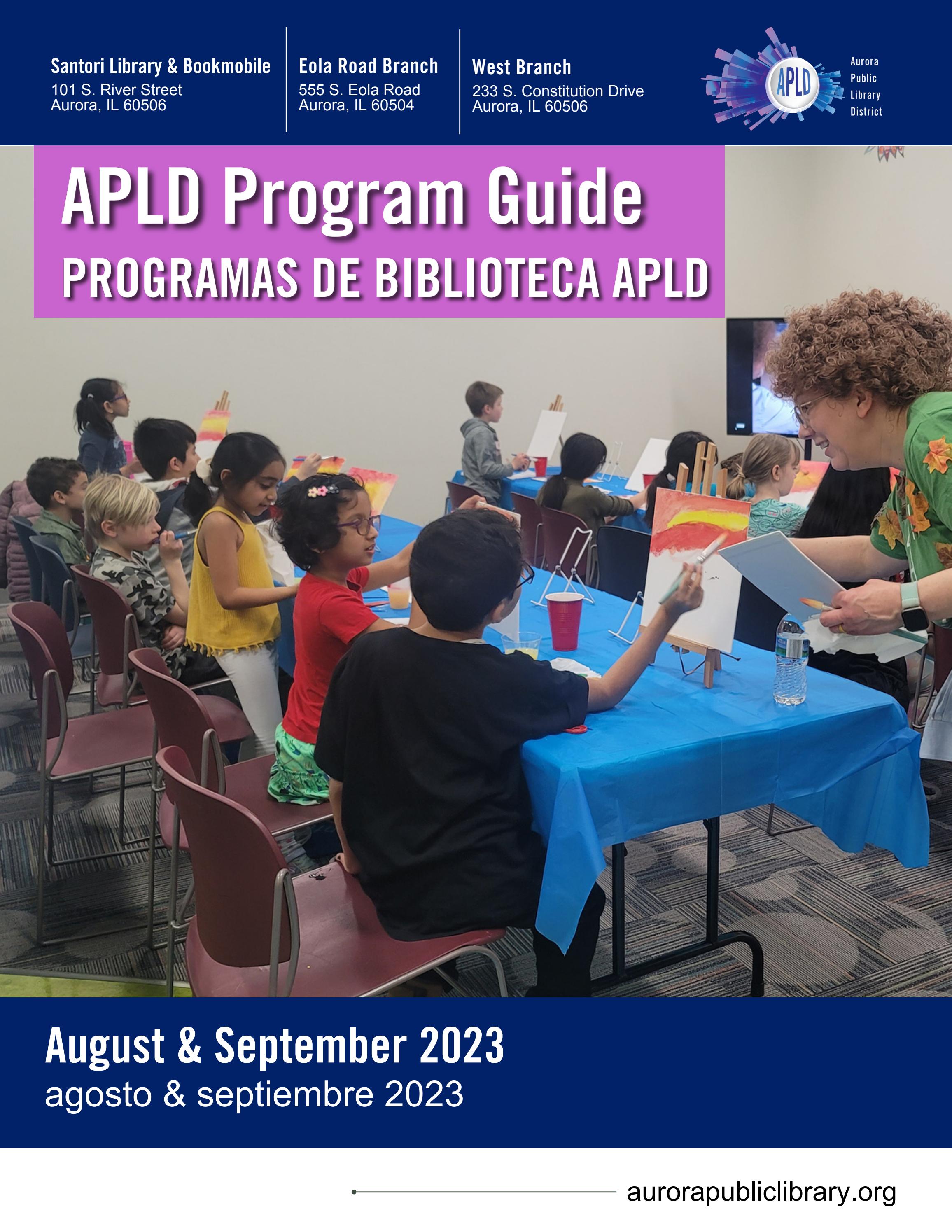 August - September APLD Program Guide by Aurora Public Library District ...