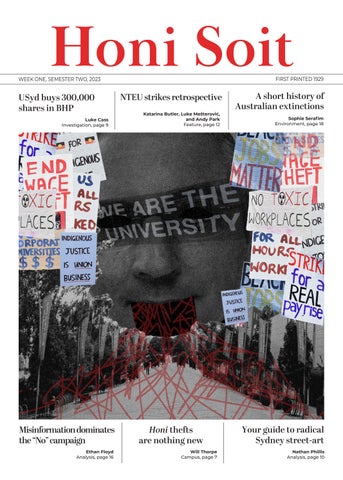Honi Soit: Week 1, Semester 2, 2023 by SRC USyd Publications - Issuu