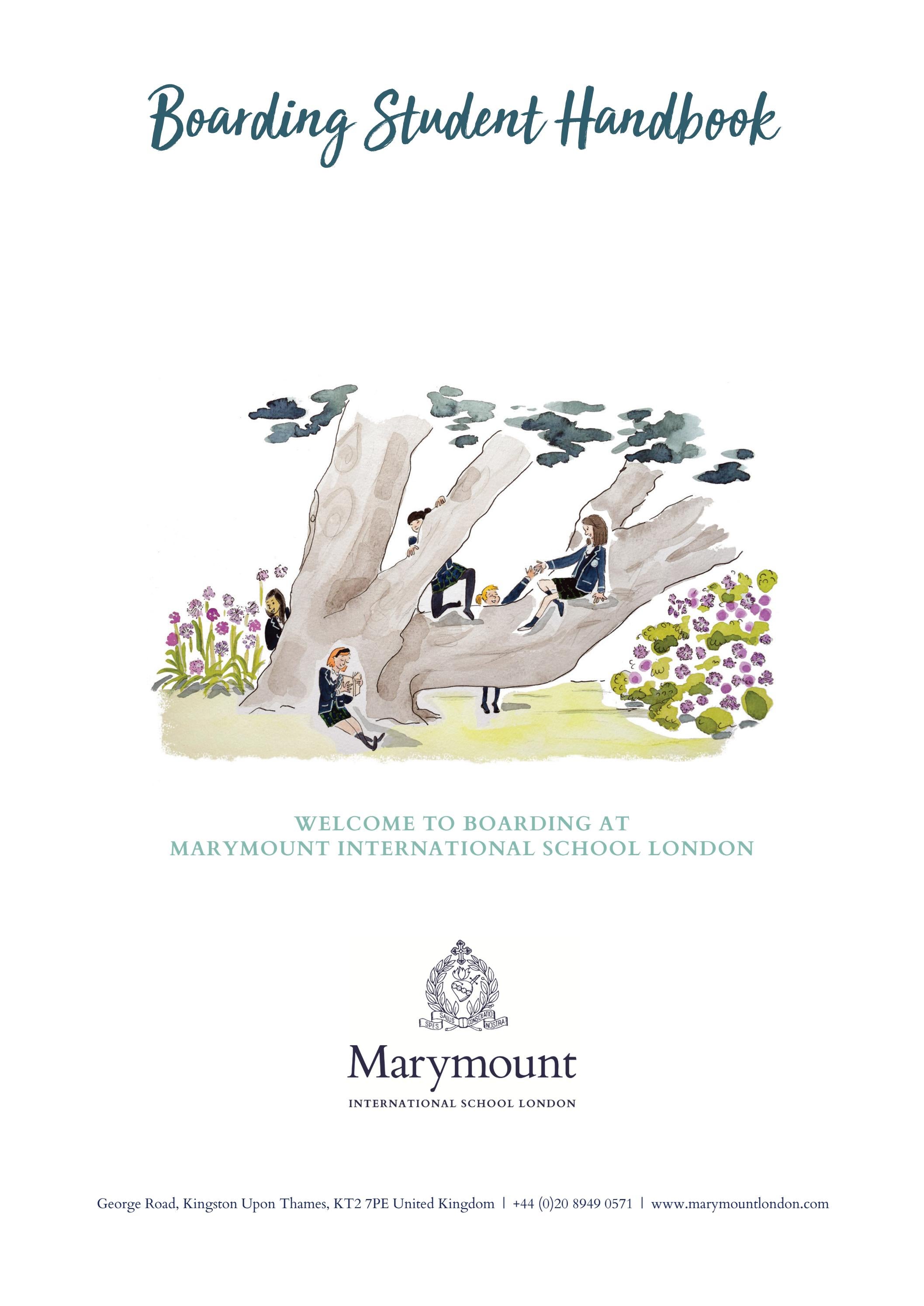 Boarding Handbook by Marymount London - Issuu