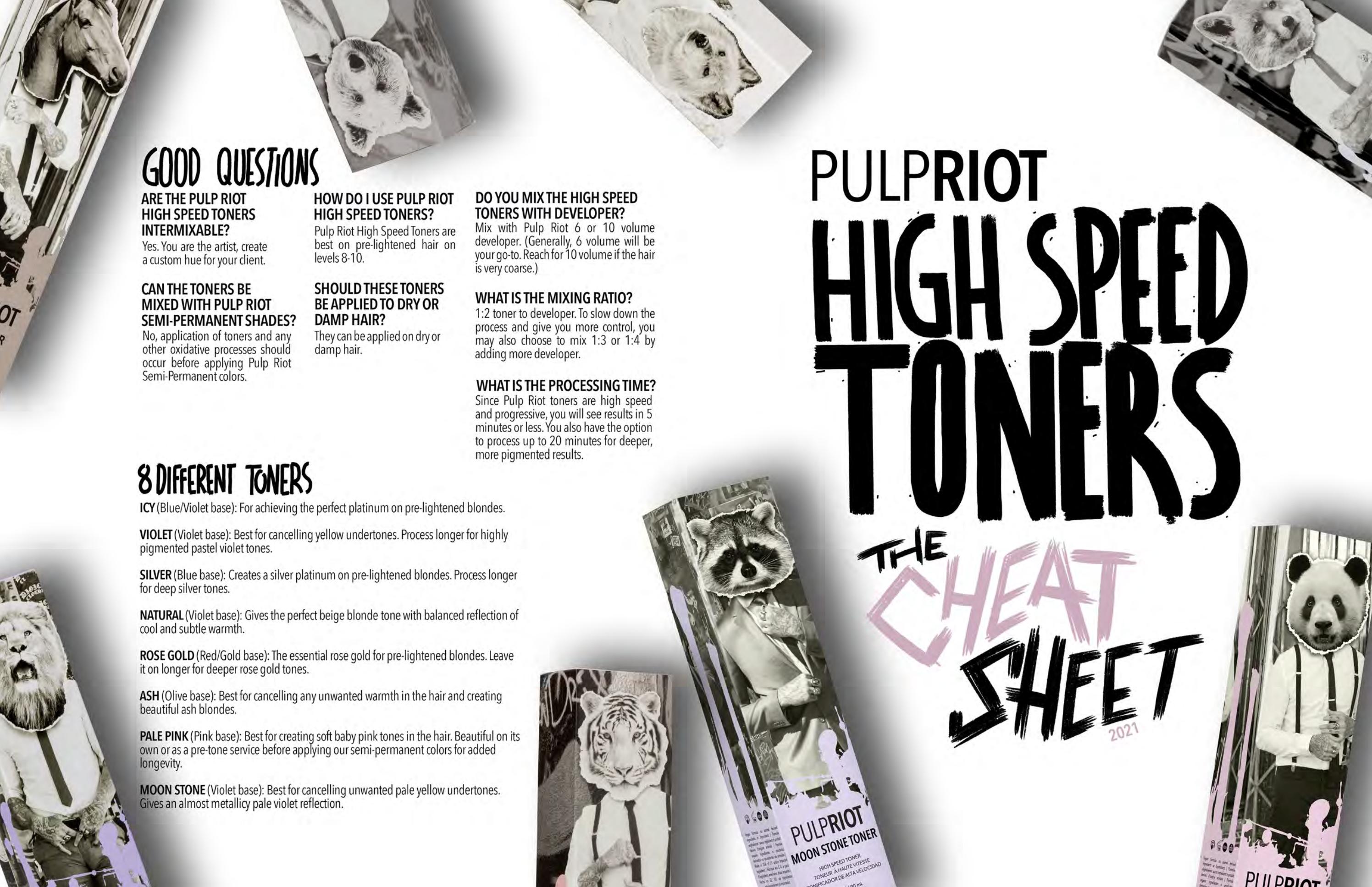 Pulp Riot Shade Charts by Salon Supplies - Issuu