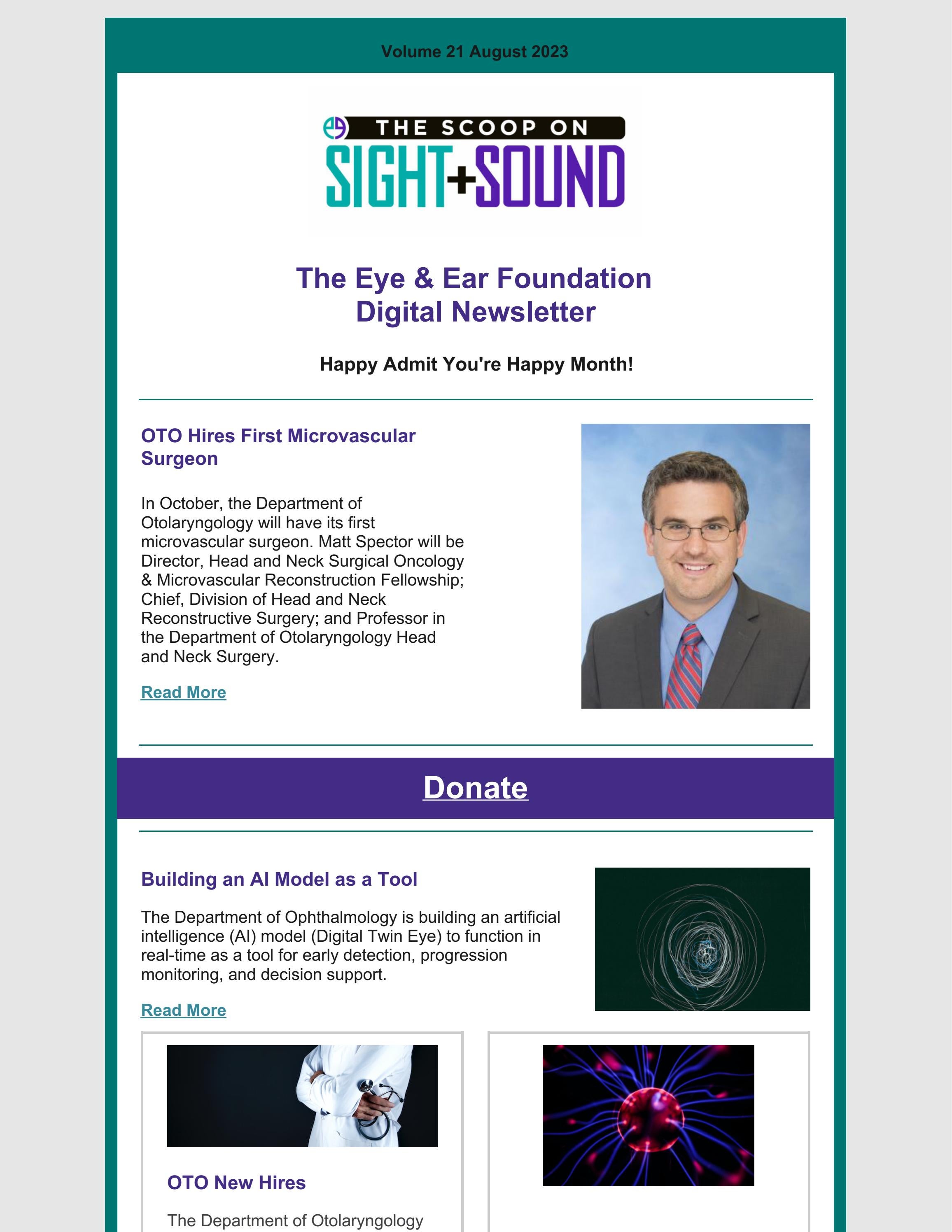The Scoop, August 2023 by Eye & Ear Foundation of Pittsburgh - Issuu