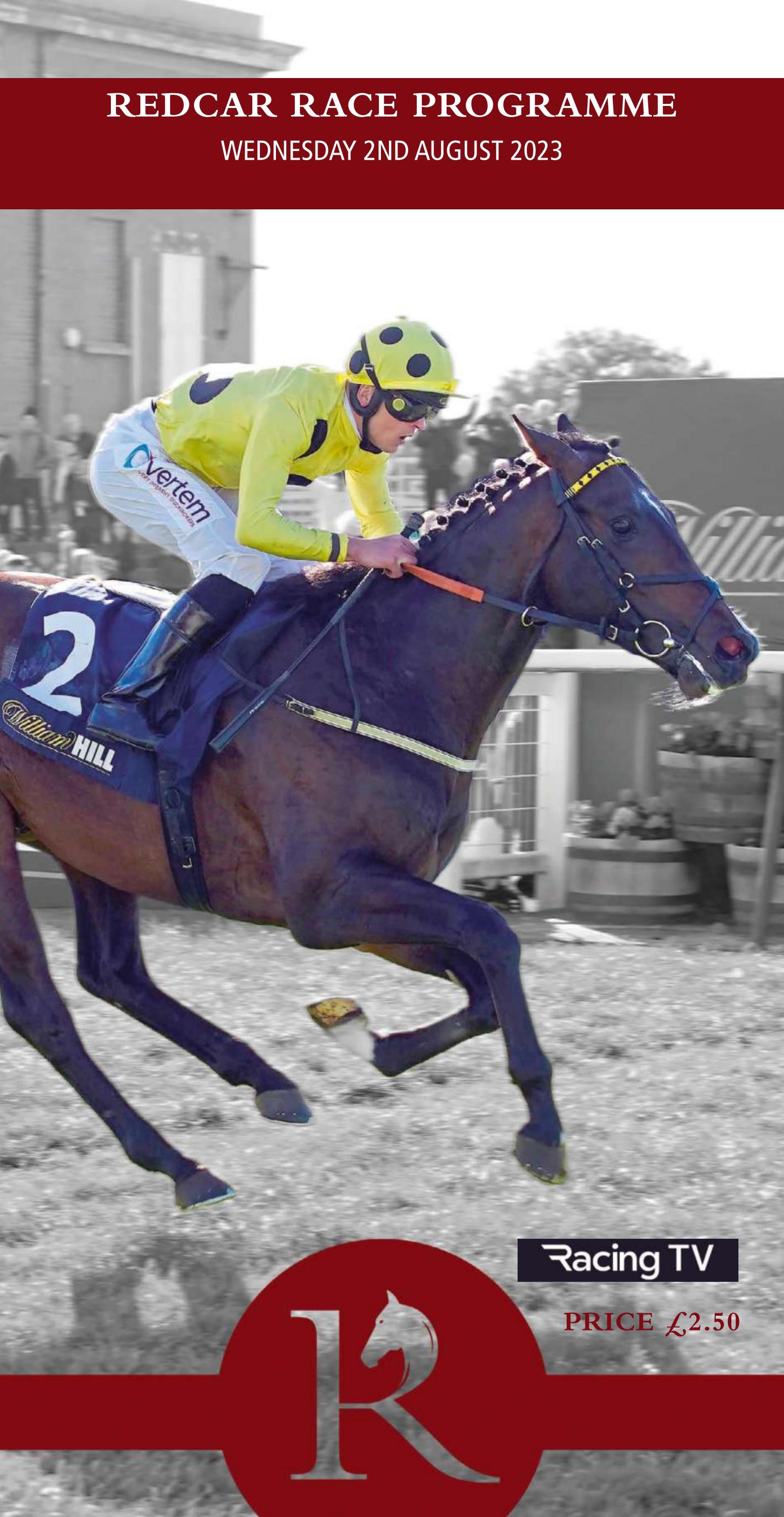 Redcar Racecard – Wednesday 2nd August by Weatherbys - Issuu