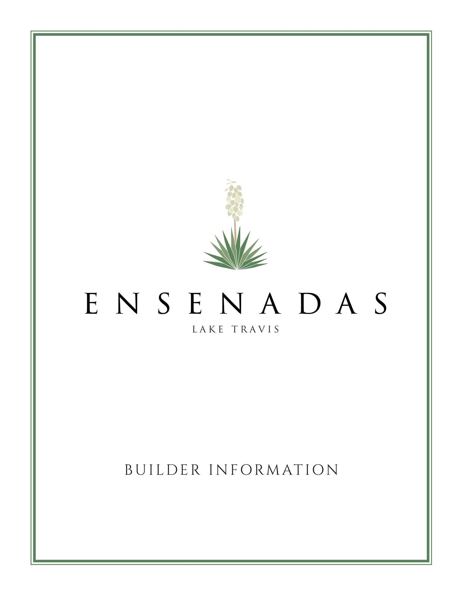 ENSENADAS Builder Packet by Alaina Martin, Realtor - Issuu