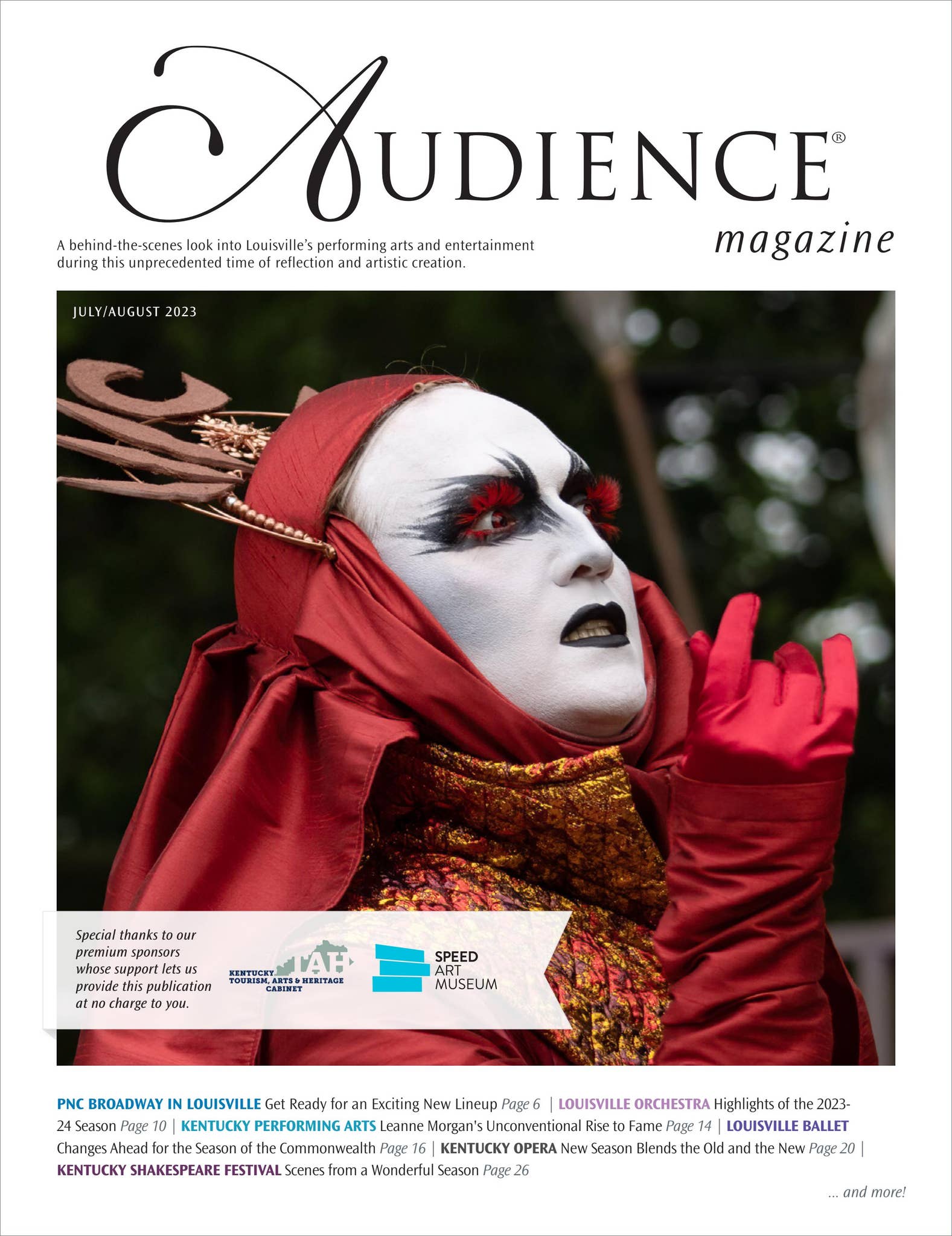 Audience Magazine | Louisville Arts & Entertainment | July-August 2023 ...