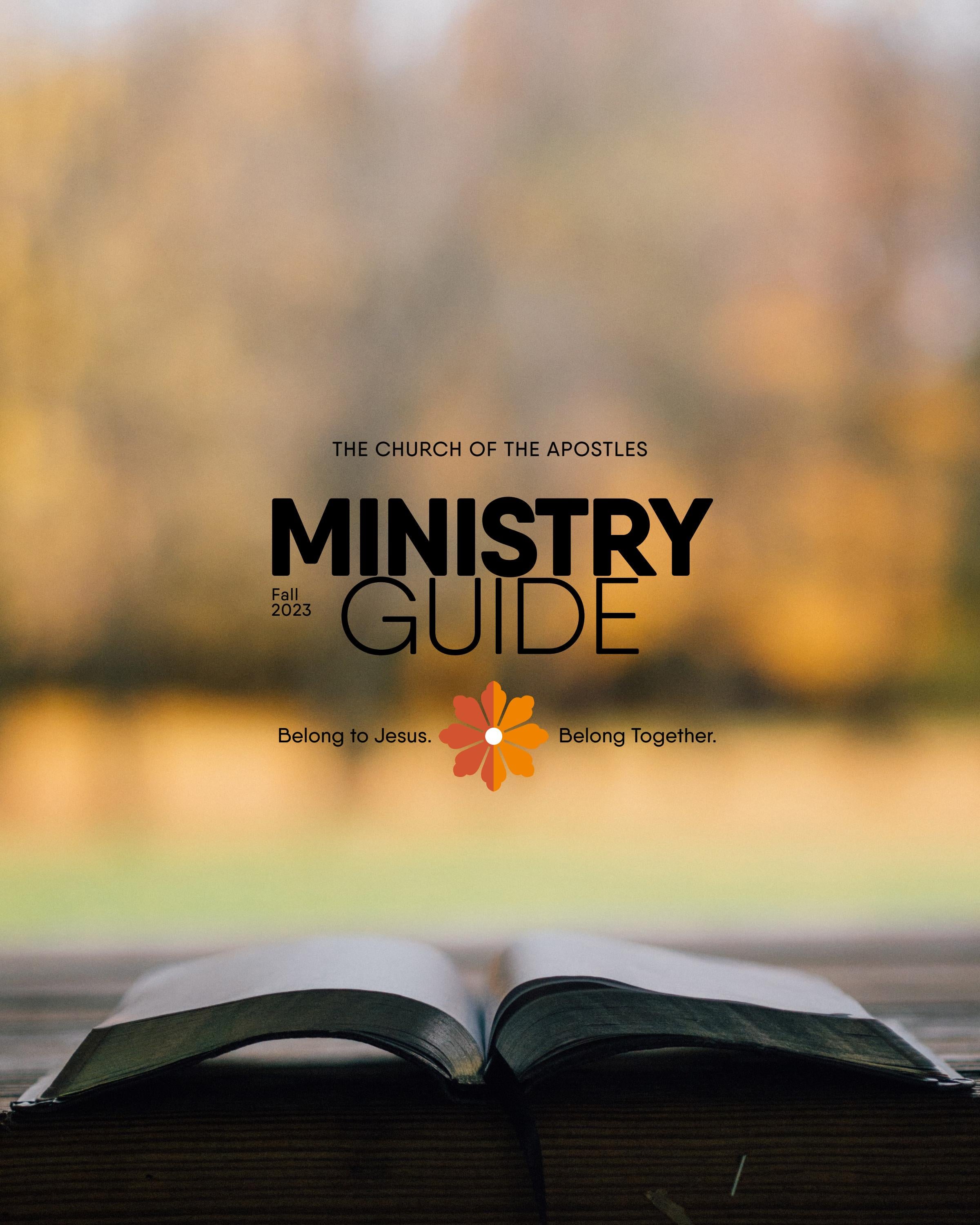 Fall 2023 Ministry Guide by The Church of The Apostles - Issuu