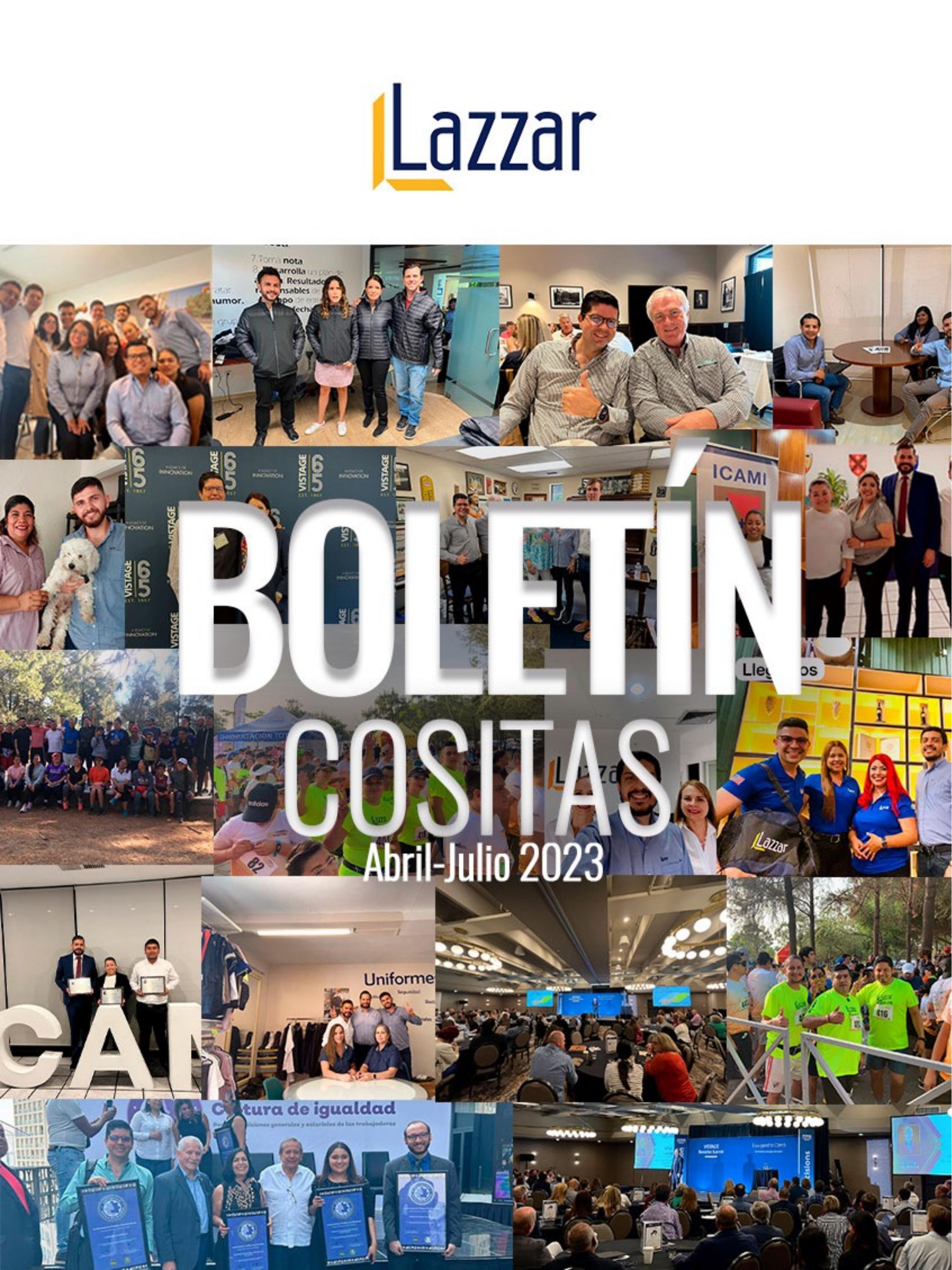 BOLETÍN COSITAS ABRIL-JULIO 2023 by Lazzar México Uniformes - Issuu