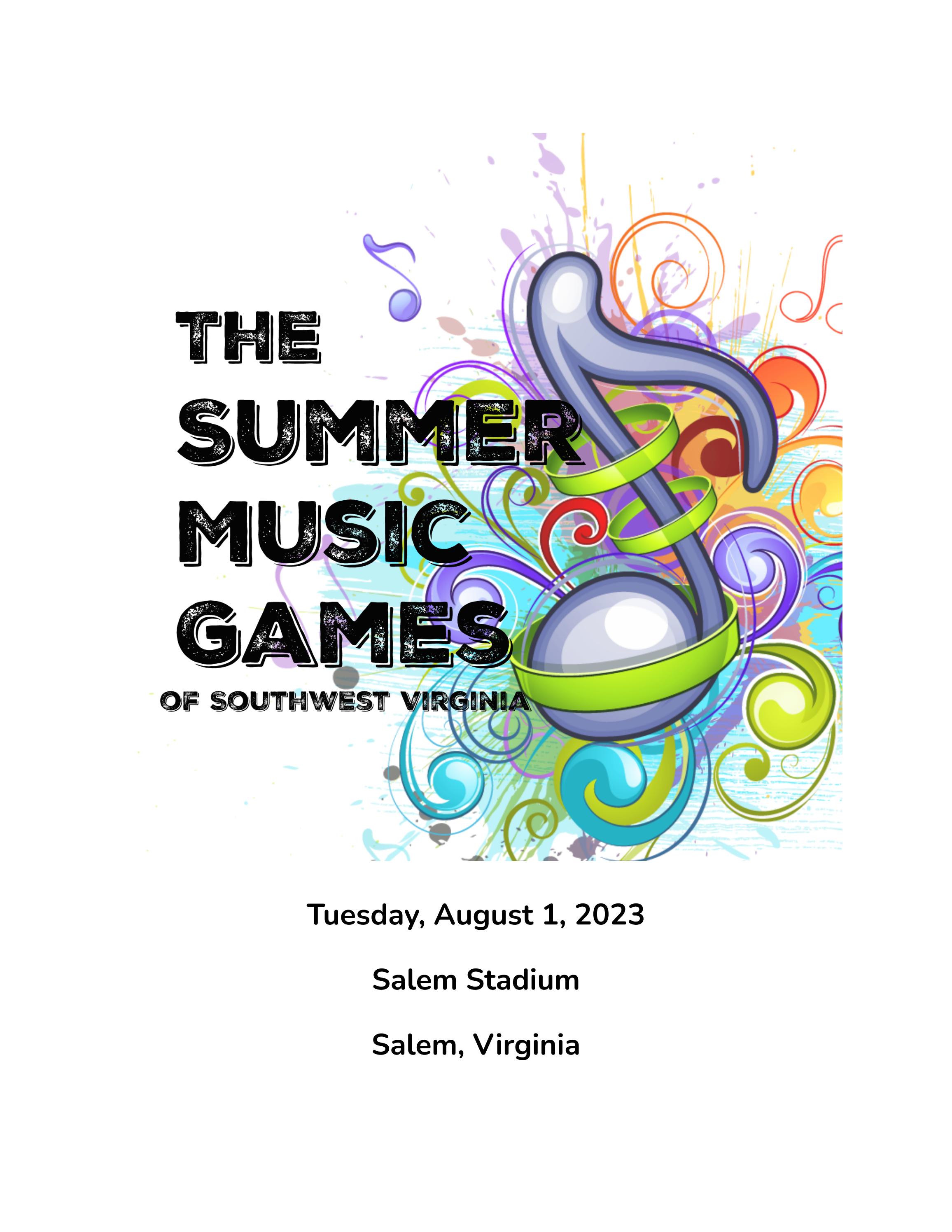2023 Summer Music Games by dawnevans8000 - Issuu