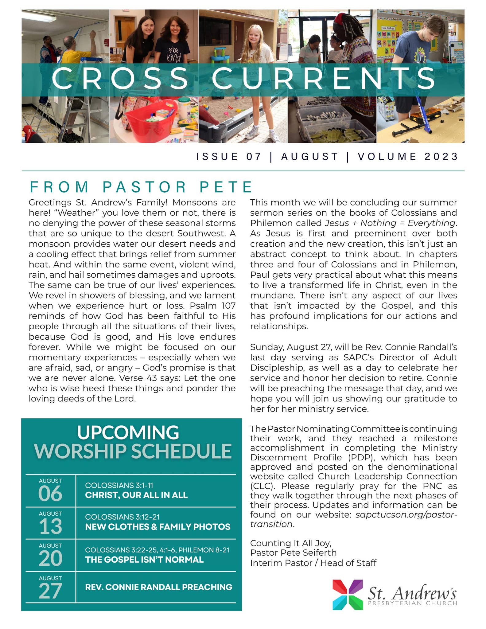 August 2023 Cross Currents by sapctucson - Issuu