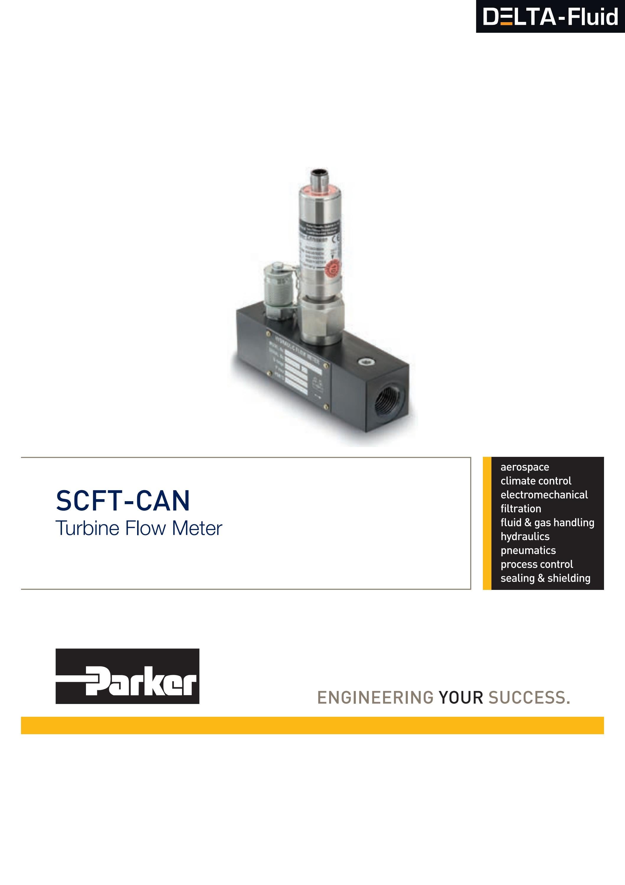 Bedienungsanleitung Turbine Flow Meter / SCFT-CAN by deltafluid - Issuu
