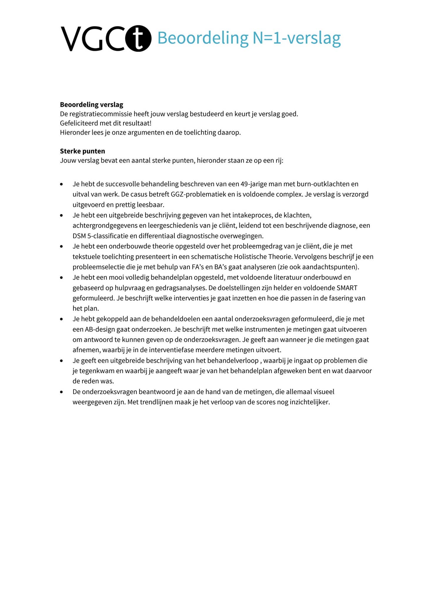 Voorbeeld N=1-verslag: De Vicieuze Cirkel by VGCt - Issuu