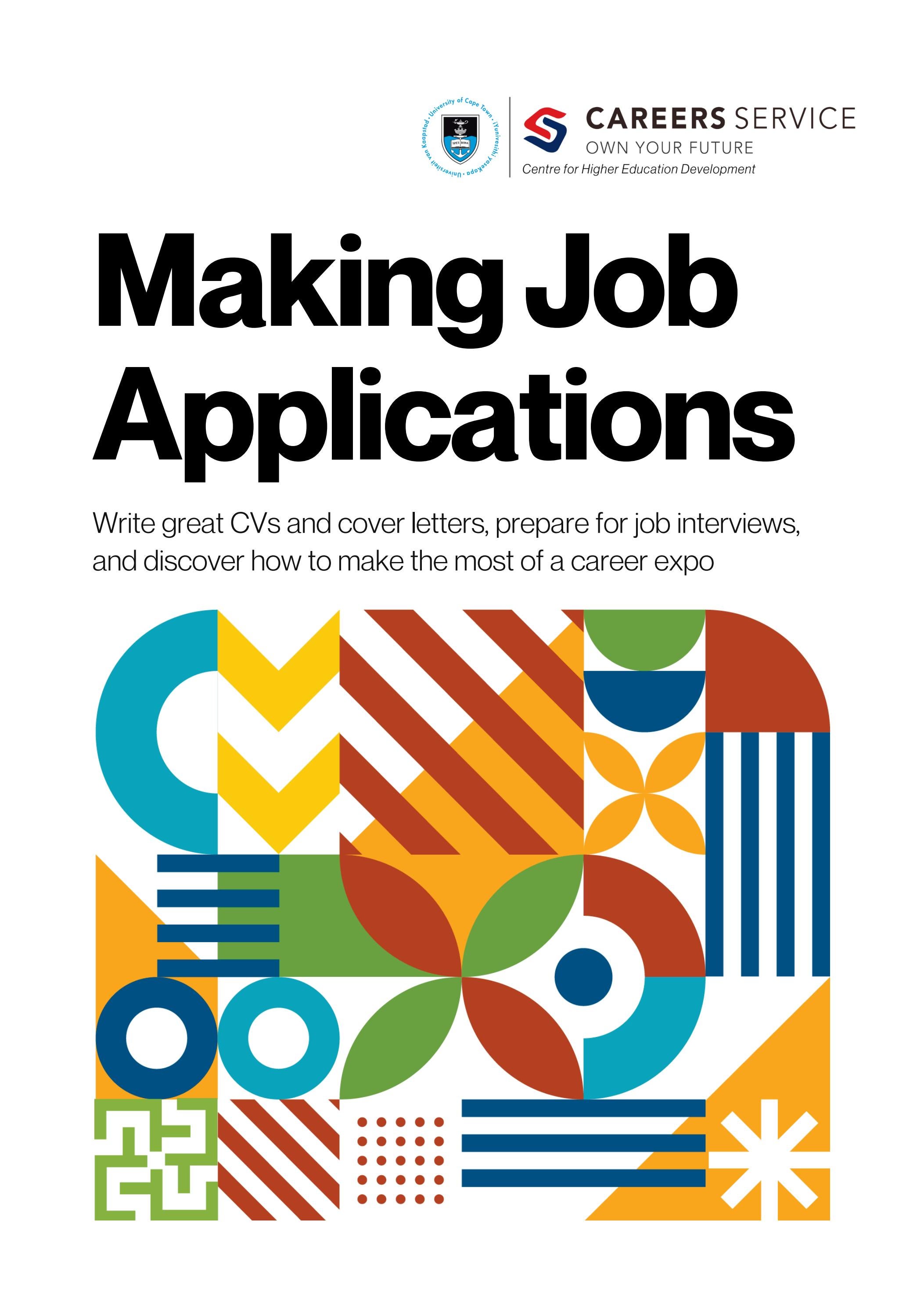 Making Job Applications by UCT Careers - Issuu