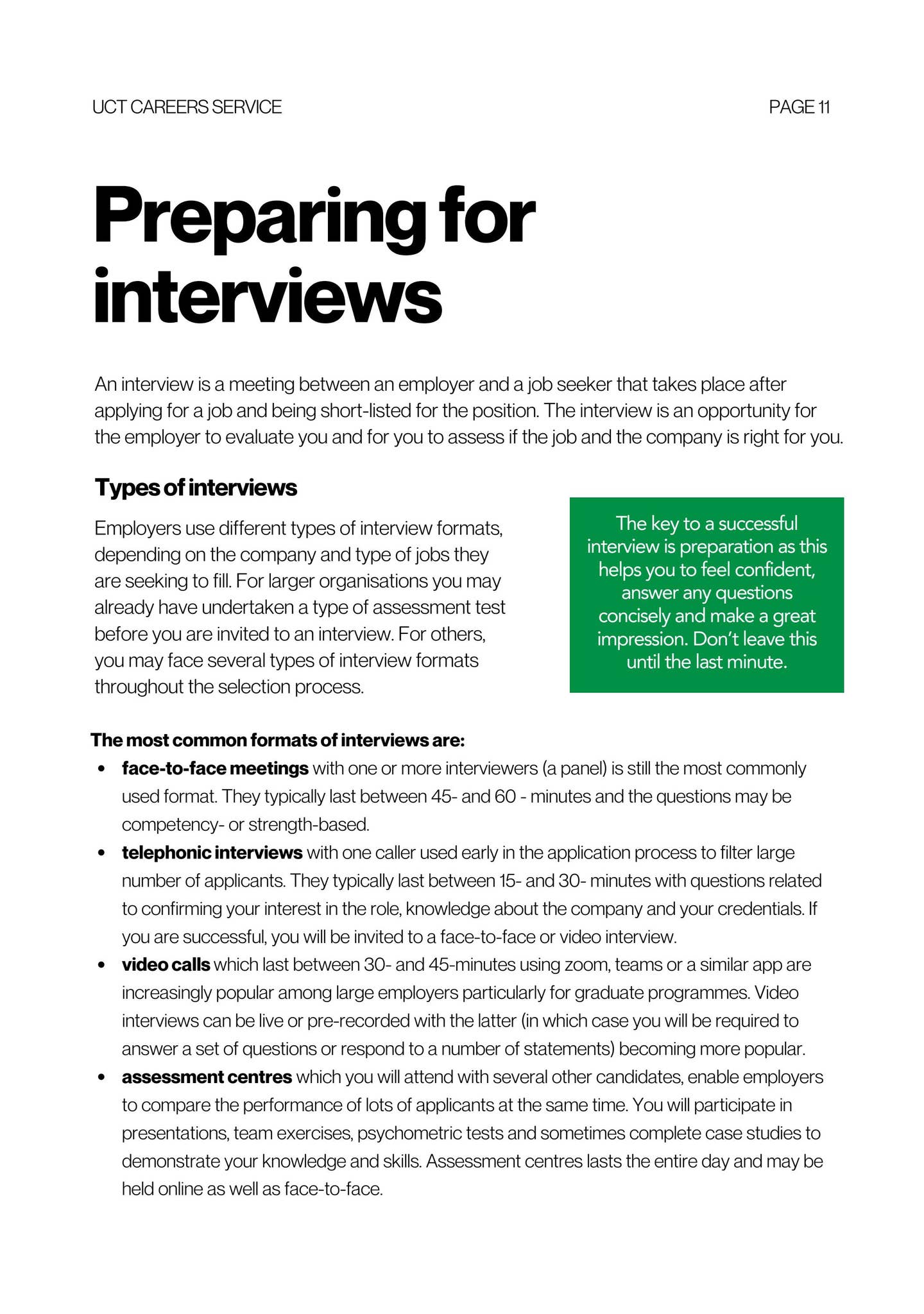 Making Job Applications by UCT Careers - Issuu