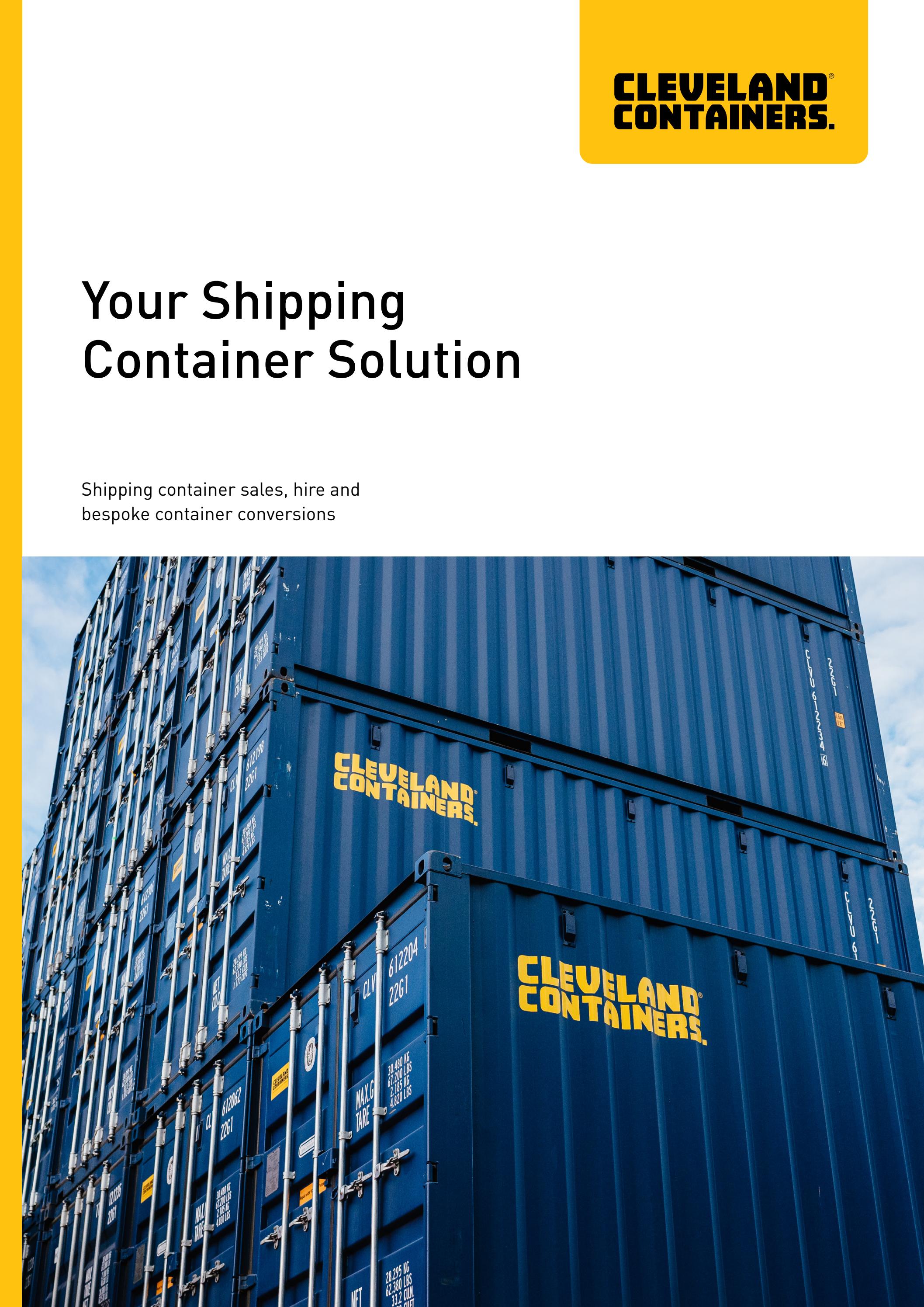 Cleveland Containers Brochure by Clevelandgroup - Issuu