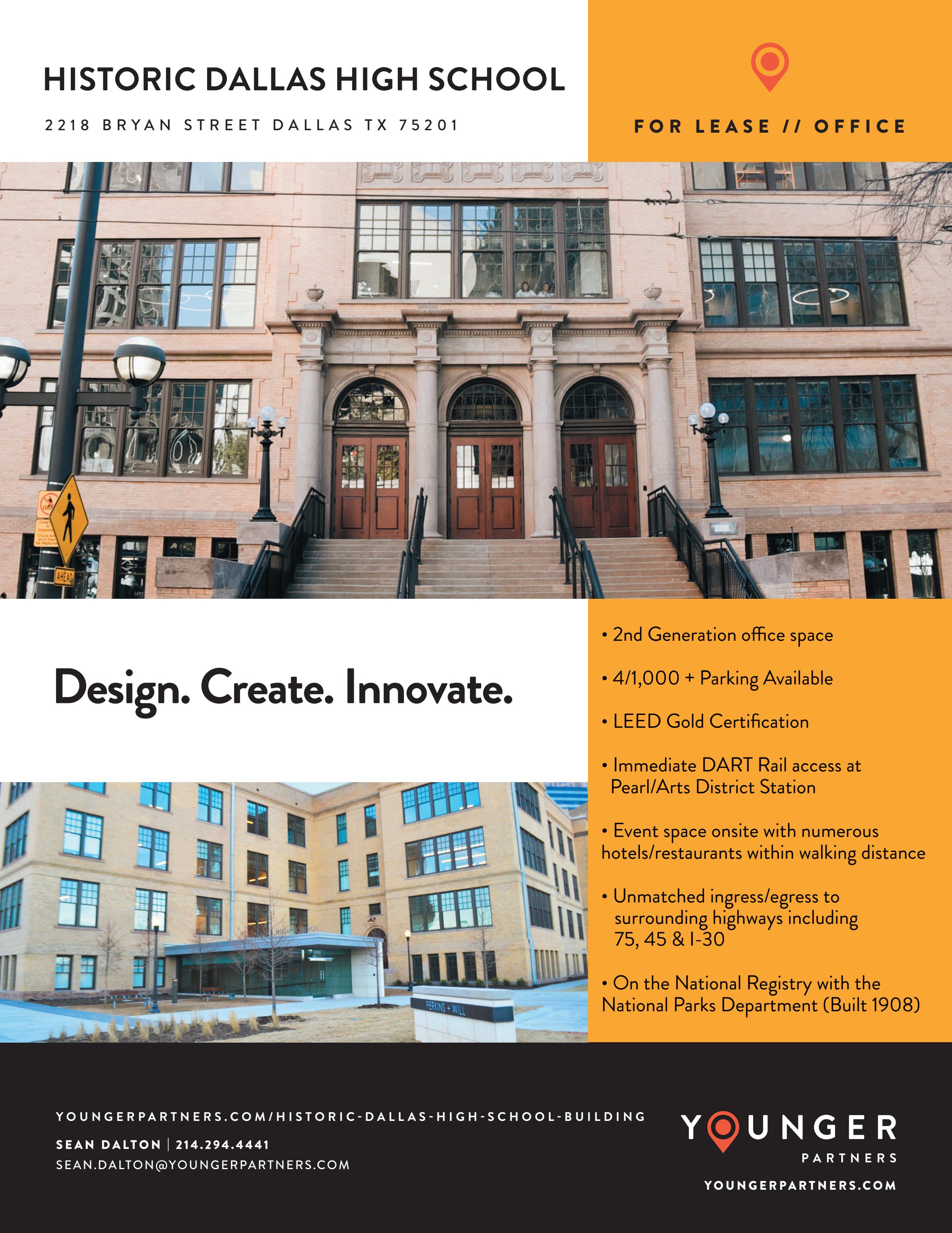 Wolfpack Brochure - Historic Dallas High School Building Brochure by ...