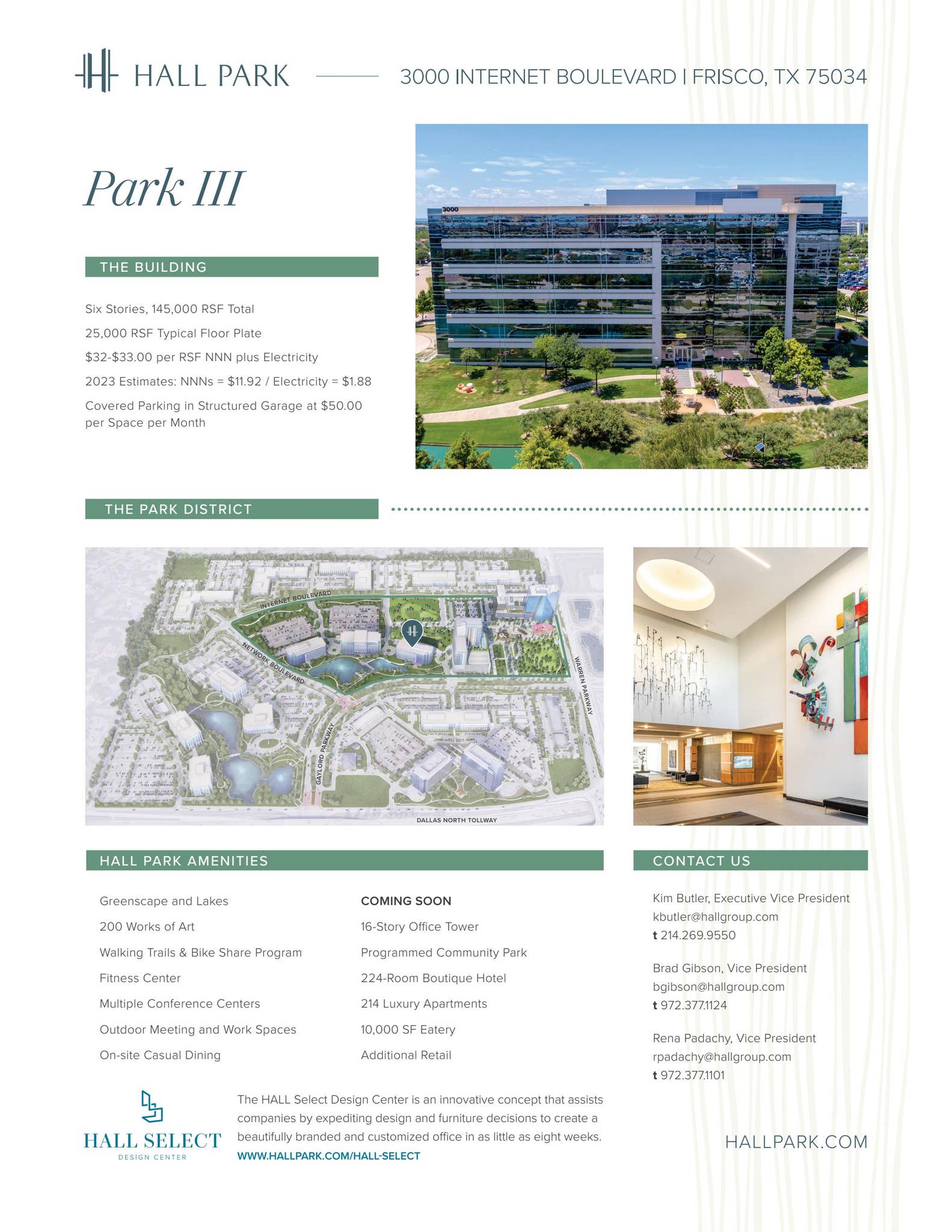 Wolfpack Brochure - 3000 Internet Blvd - Hall Park Park III Brochure by ...