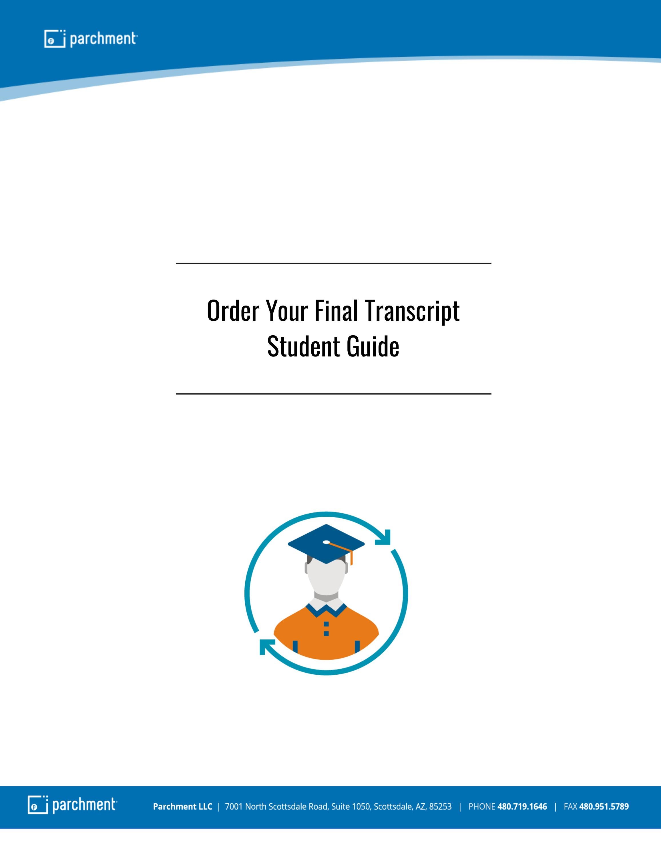 Order Your Final Transcript - Student Guide by tallulahfallsschool - Issuu