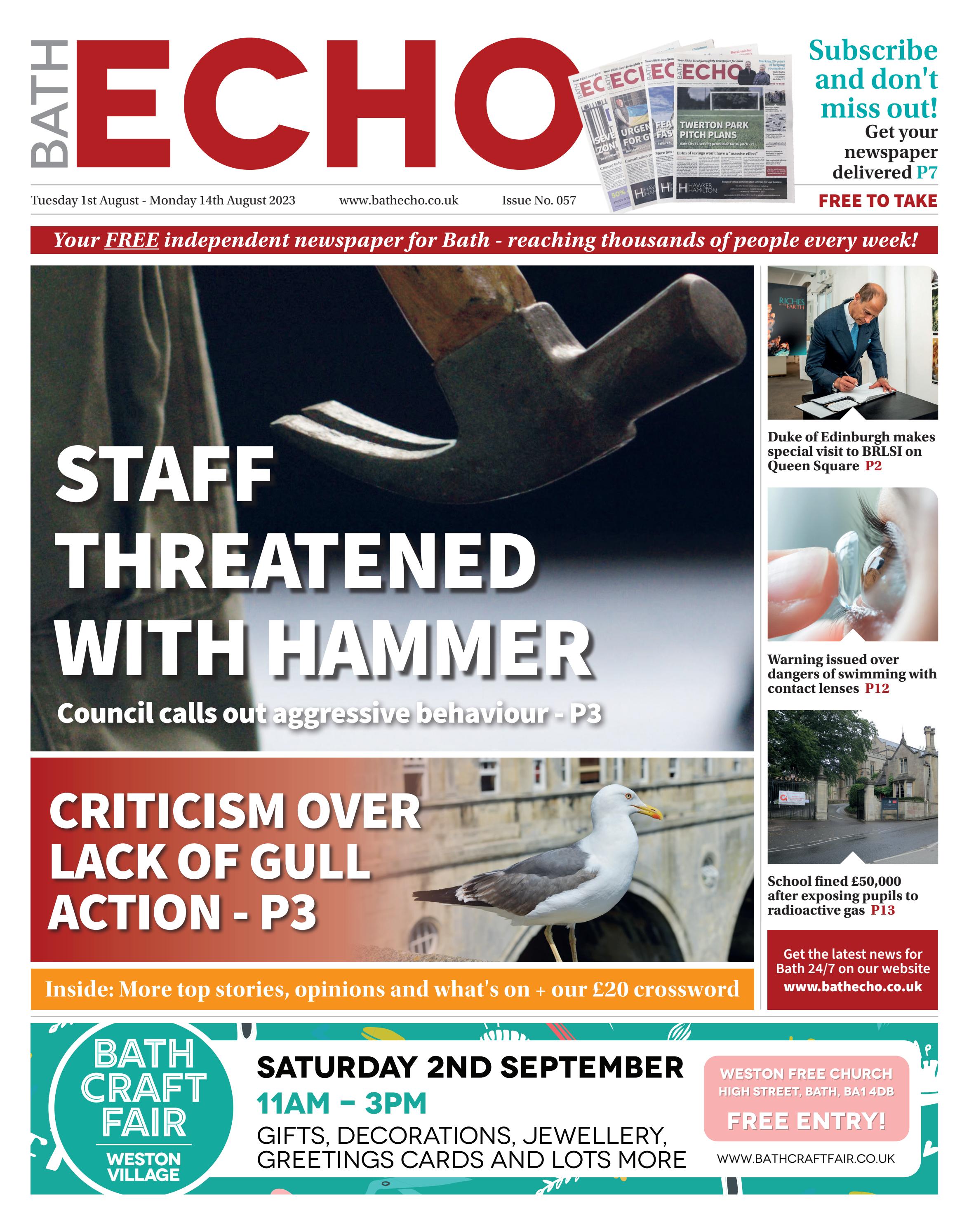 Bath Echo - Issue 057 - 01/08/2023 by Media Bath - Issuu