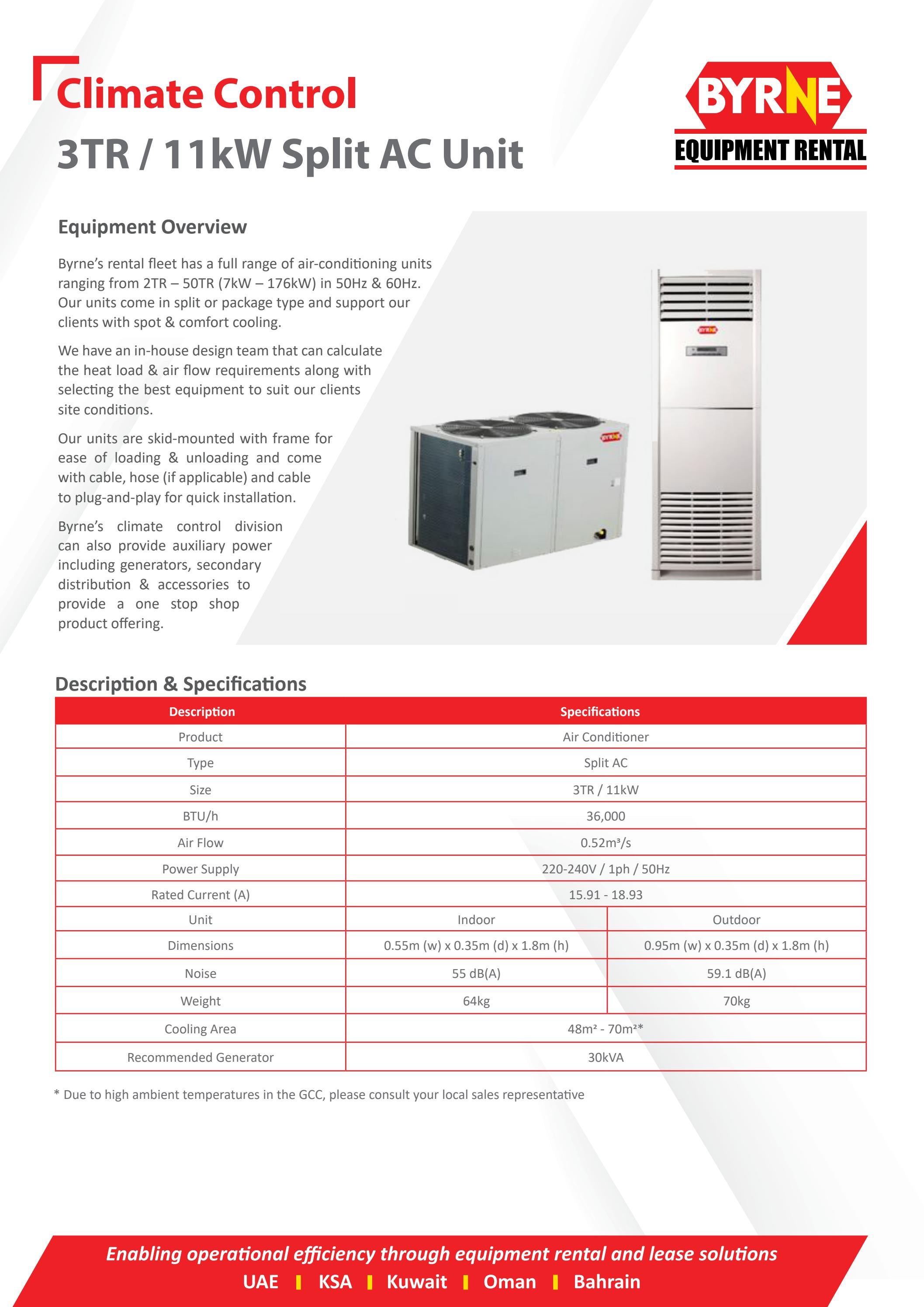 3TR Split AC Product Flyer by Byrne Group - Issuu