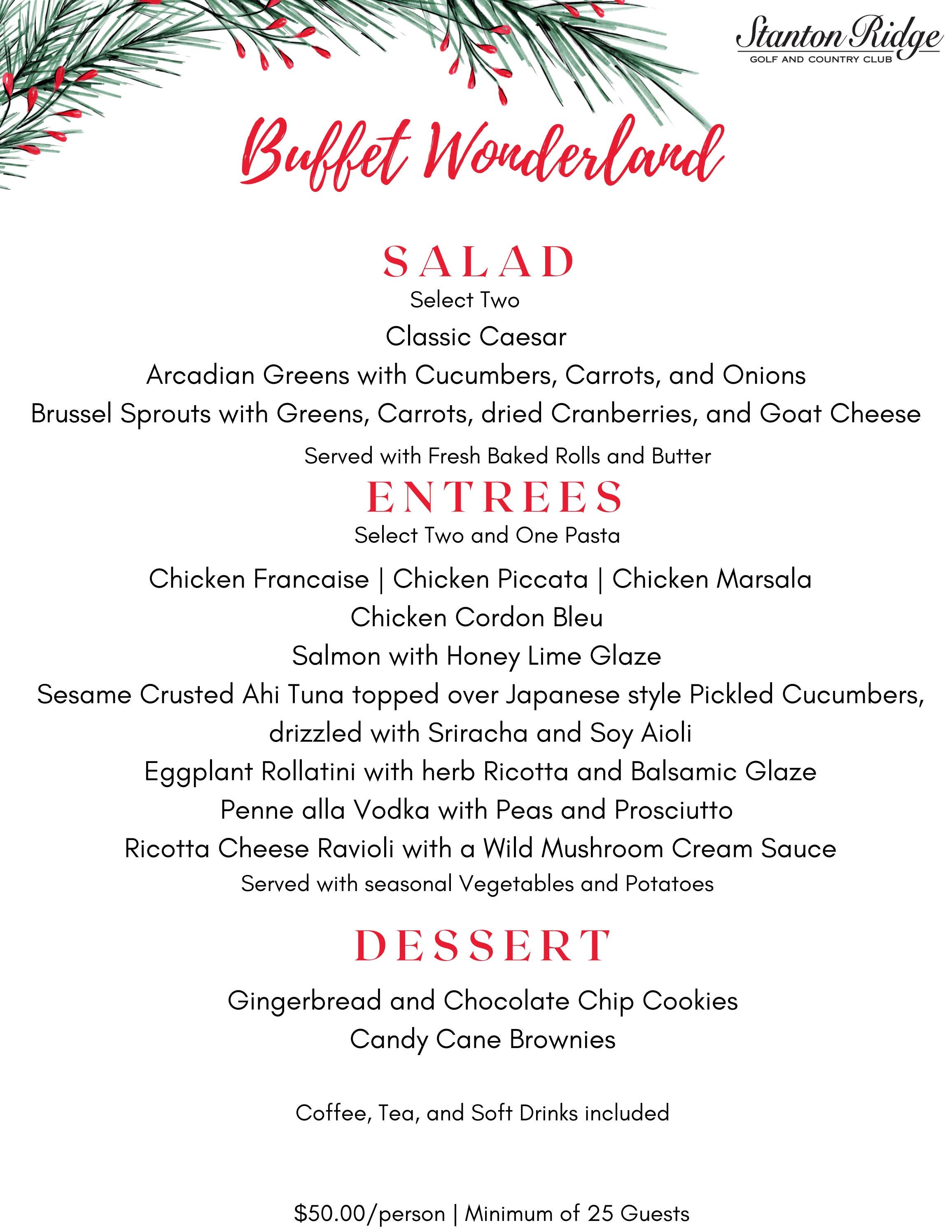 Stanton Ridge Holiday Menus by Heritage Golf Group - Issuu