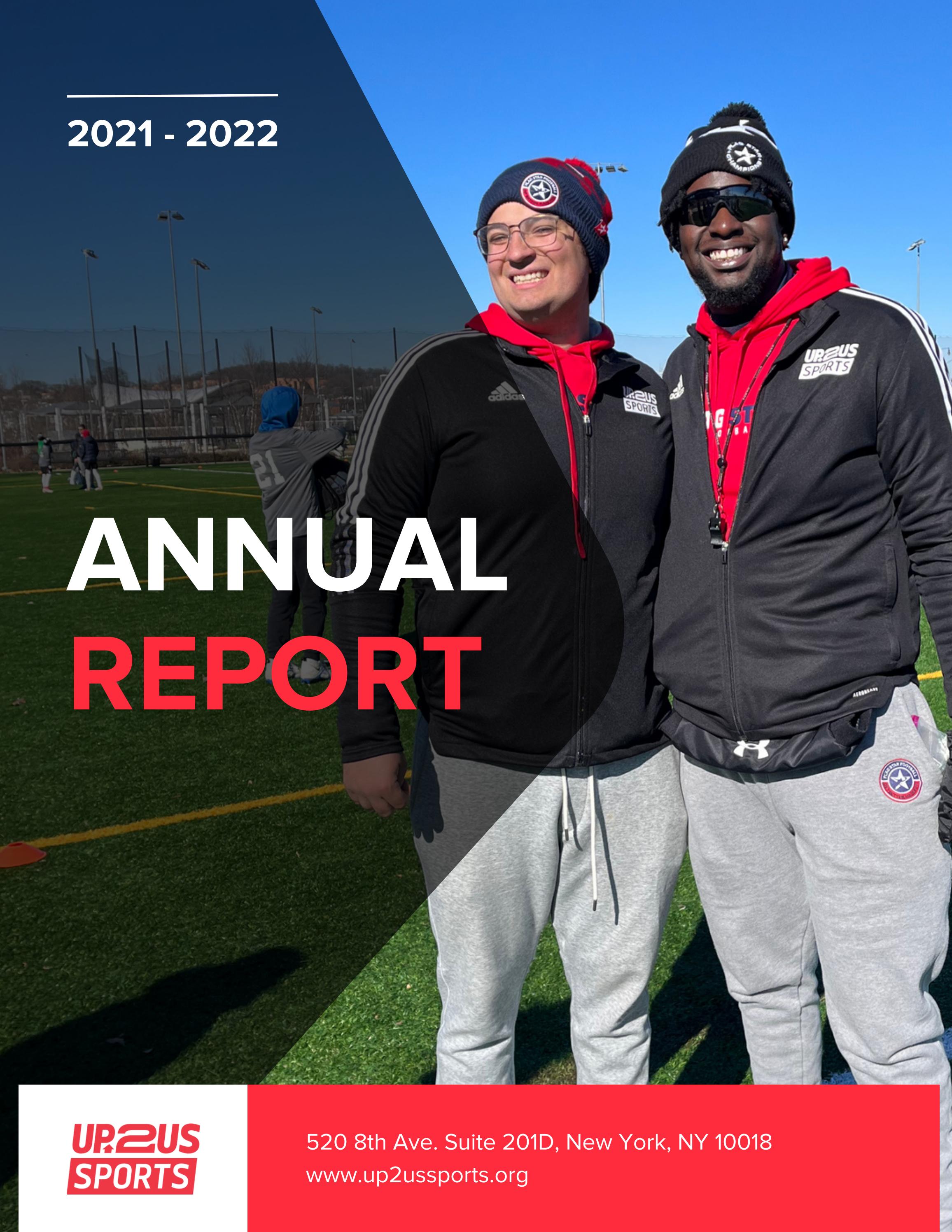 Annual Report 2021-2022 by Up2Us Sports - Issuu