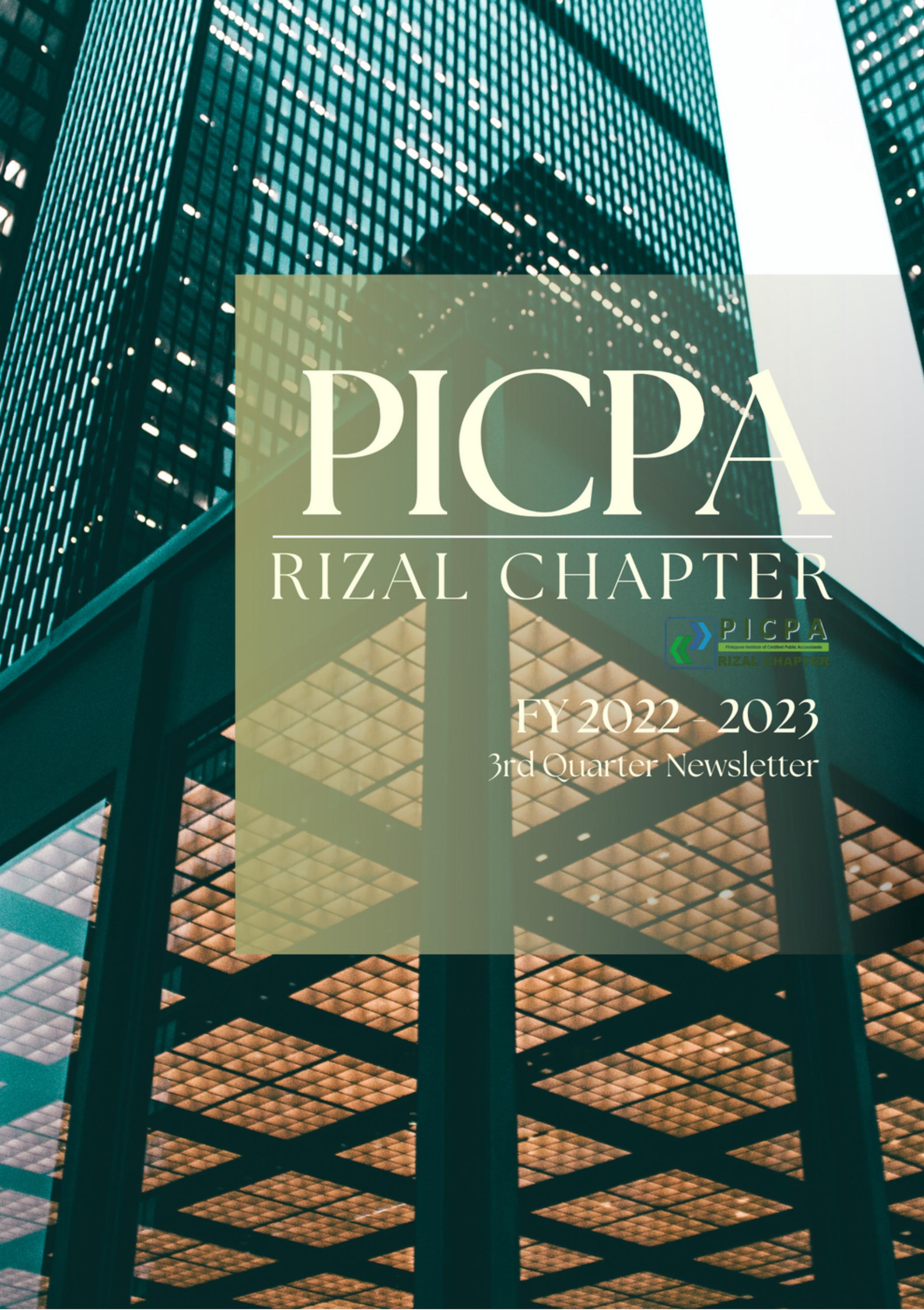 PICPA Rizal Chapter FY 2022-2023 3rd Quarter Newsletter by ...
