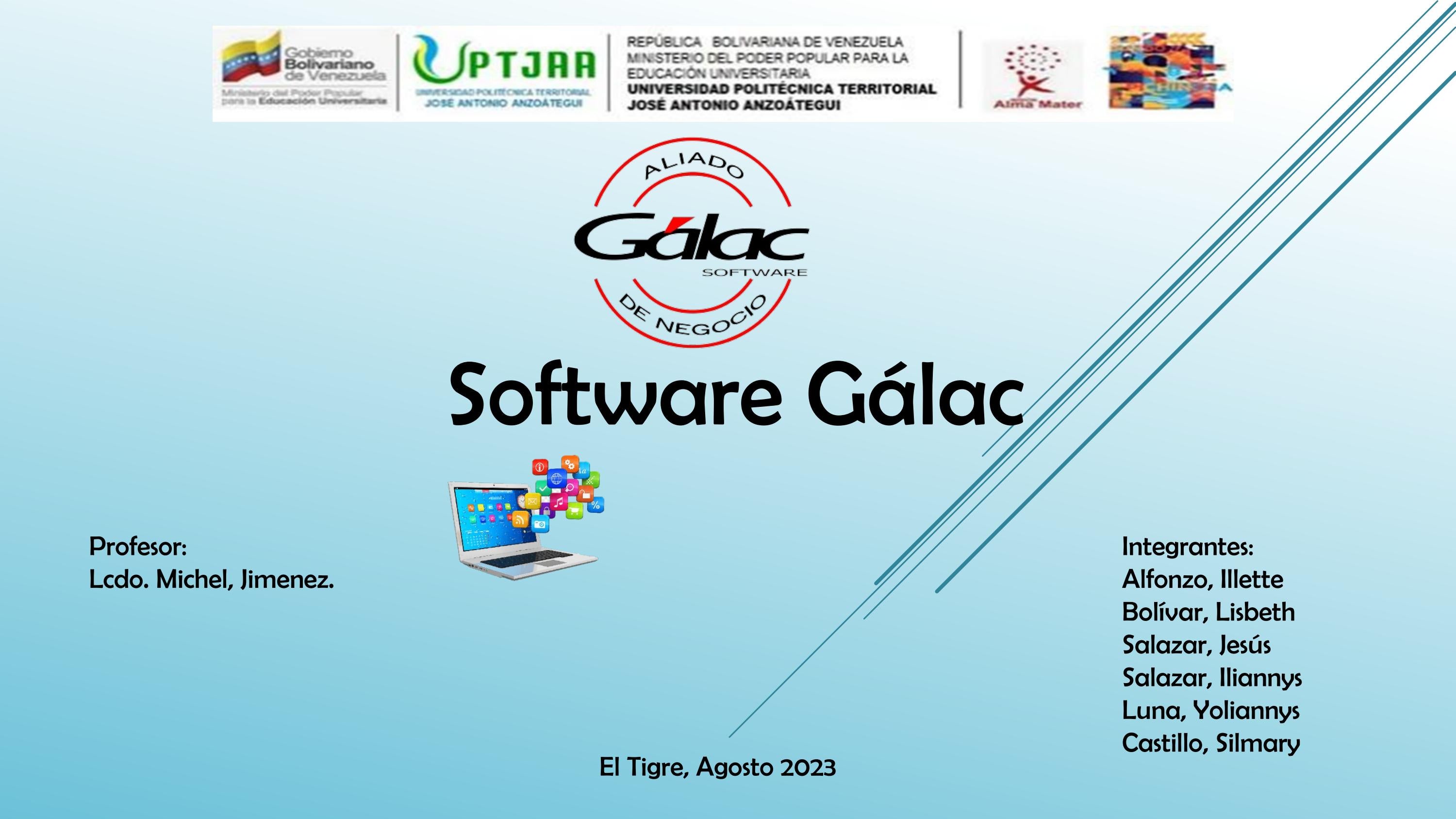 Software Gálac by Jesus Salazar - Issuu