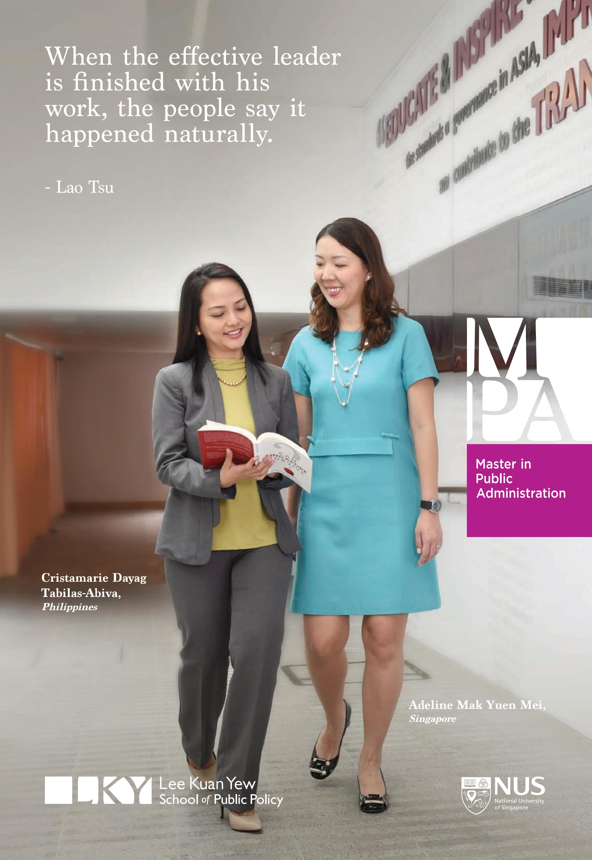 LKYSPP Master in Public Administration Brochure 2023 by Lee Kuan Yew ...