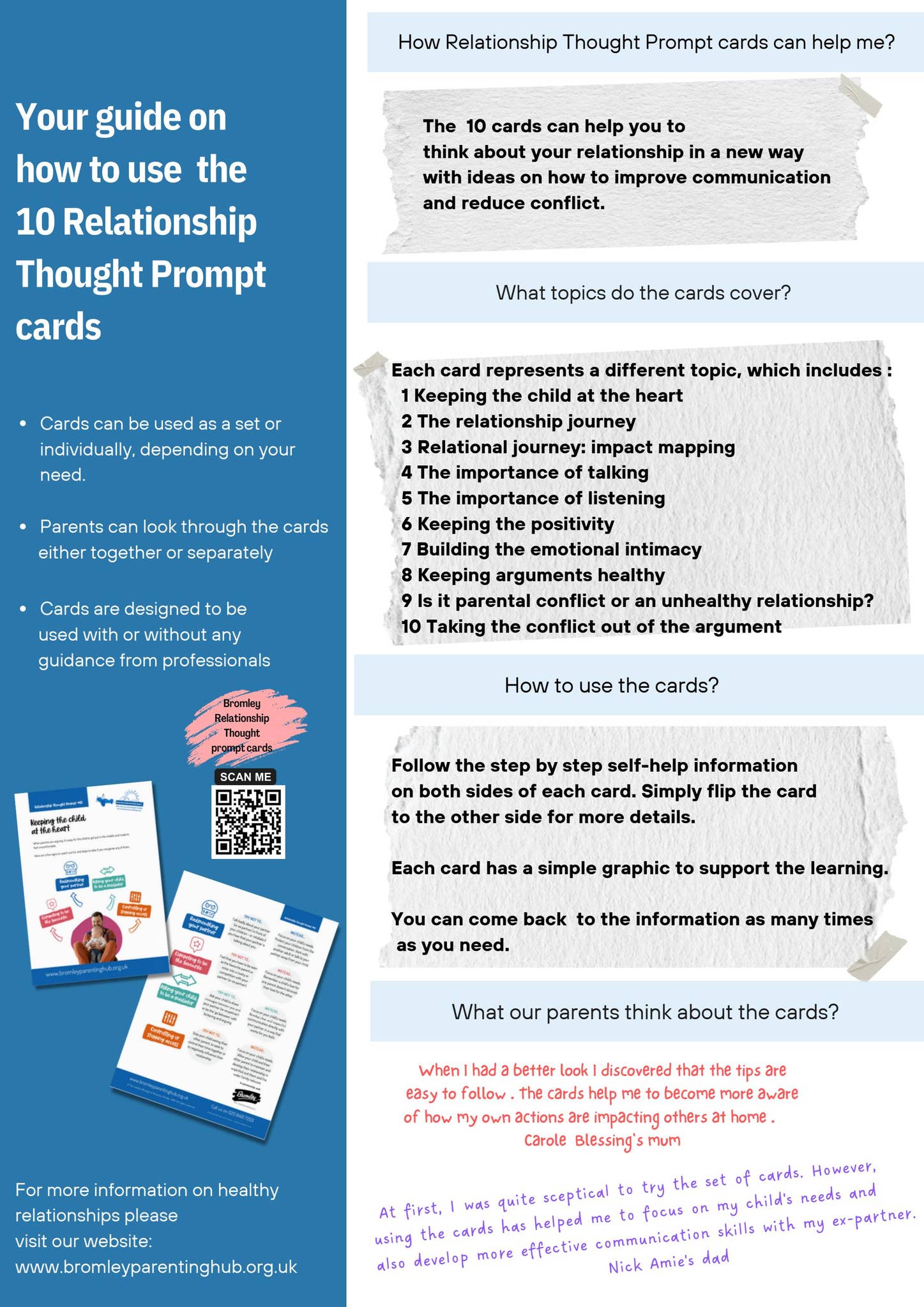 'Relationship Thought' prompt cards (RPC) by BromleyChildrenProject - Issuu
