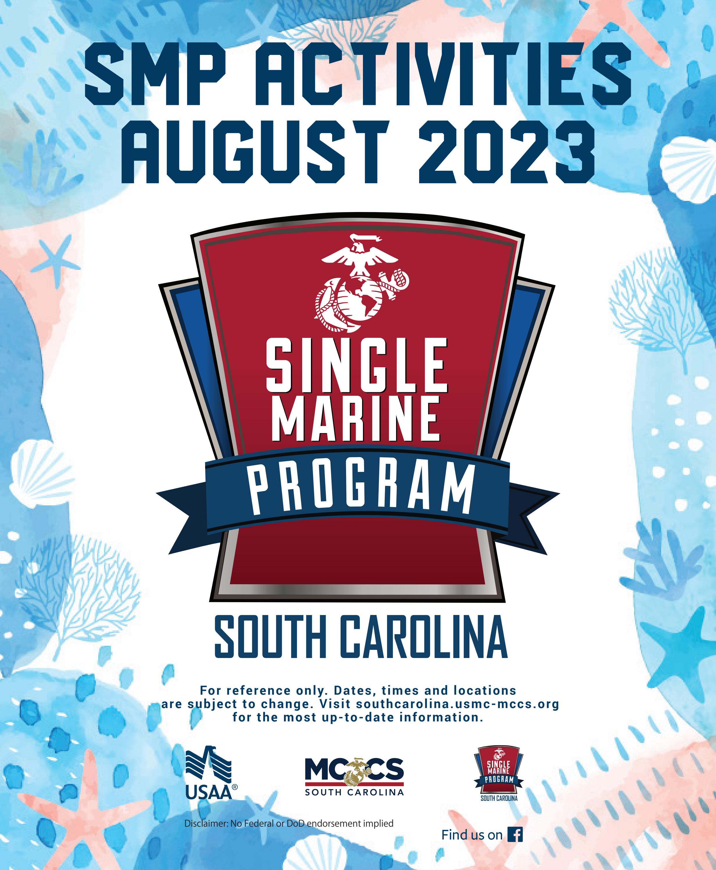 Single Marine Program-August by MCCS-SC - Issuu