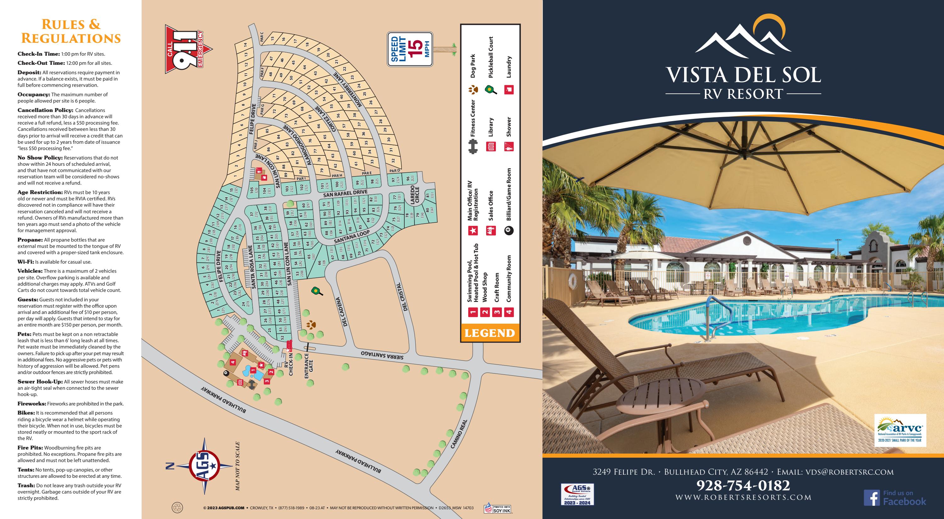 Vista Del Sol RV Resort - Roberts Resorts by AGS/Texas Advertising - Issuu