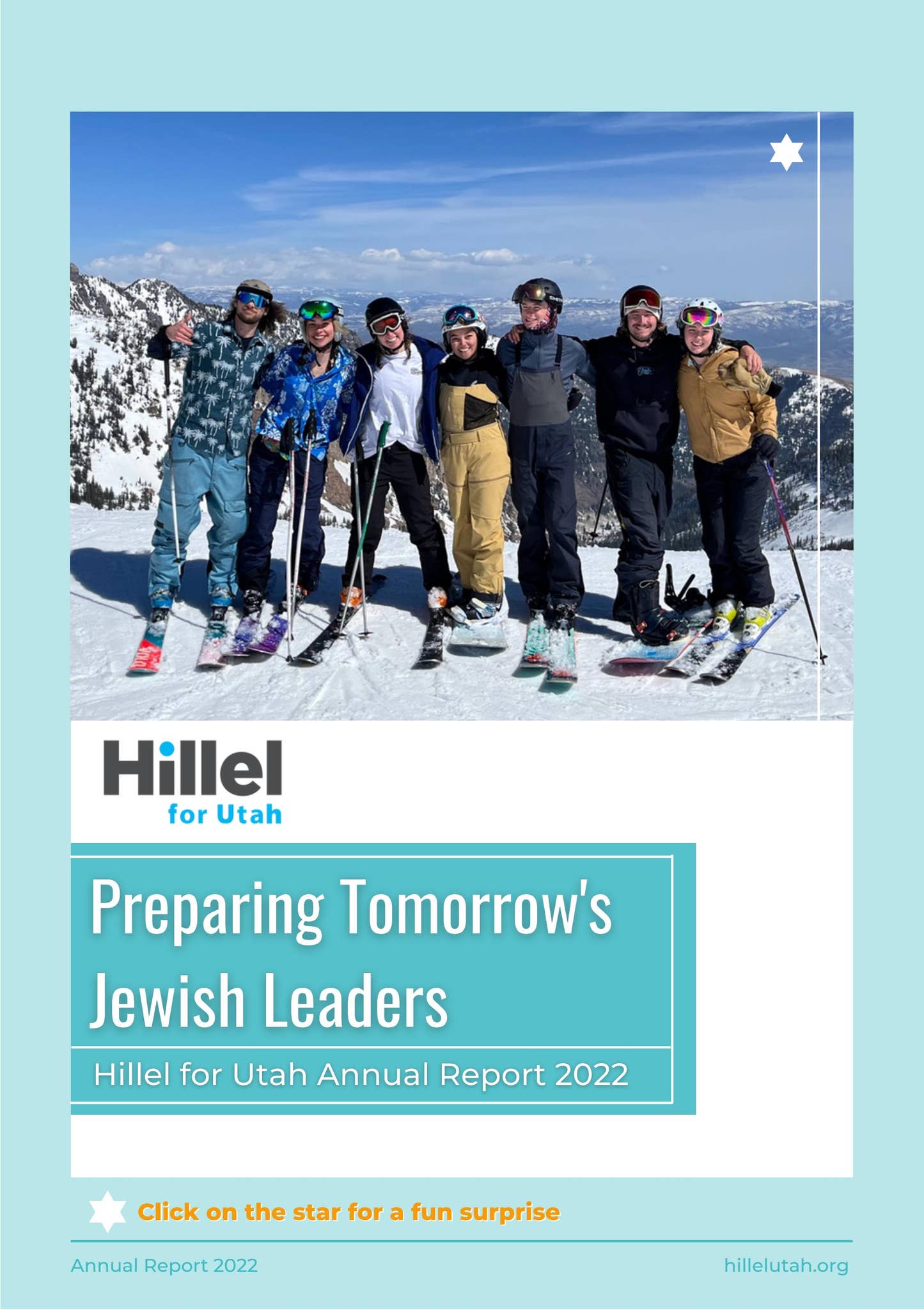 Hillel for Utah 2022 Annual Report by jewishfedutah - Issuu