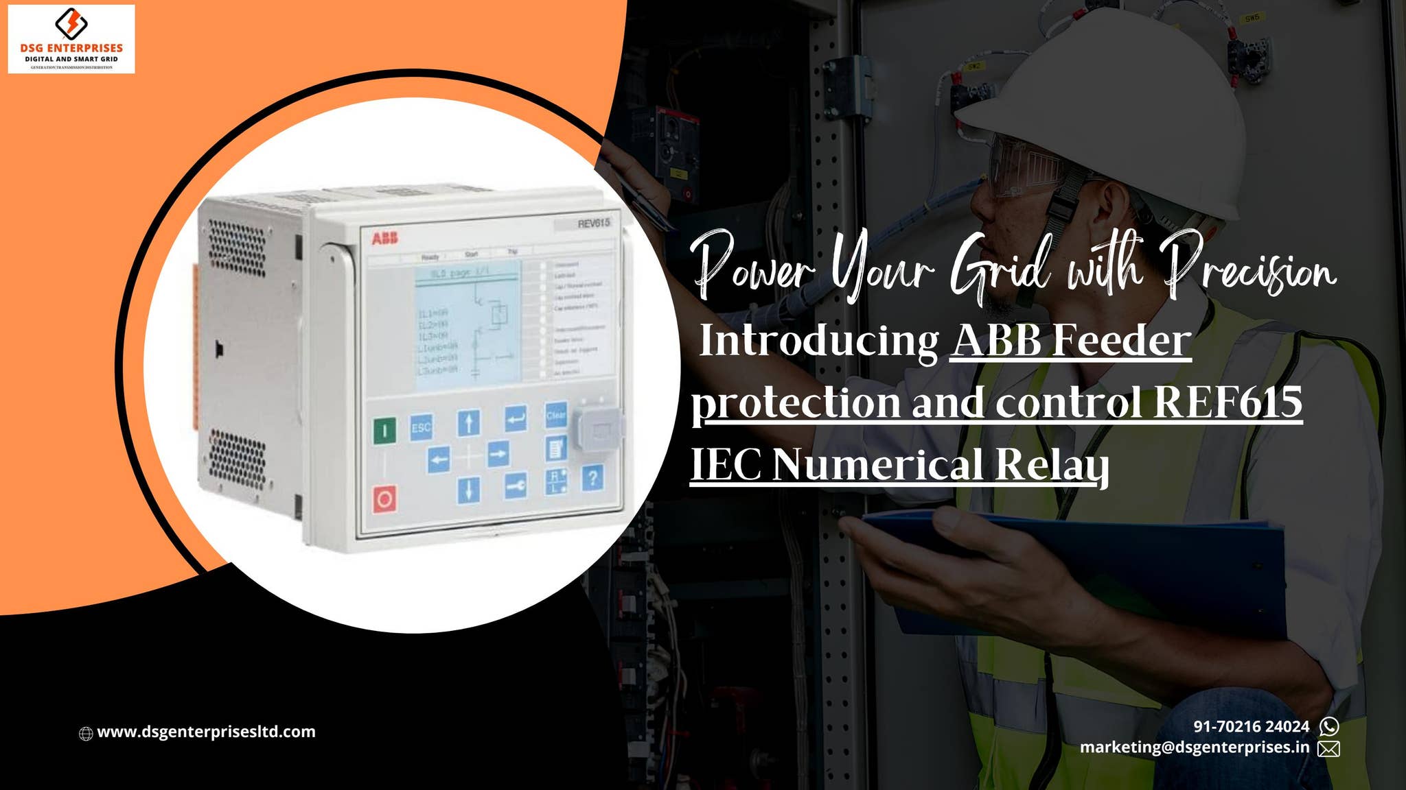 Power Your Grid with Precision: Introducing ABB REV615 Numerical Relay ...