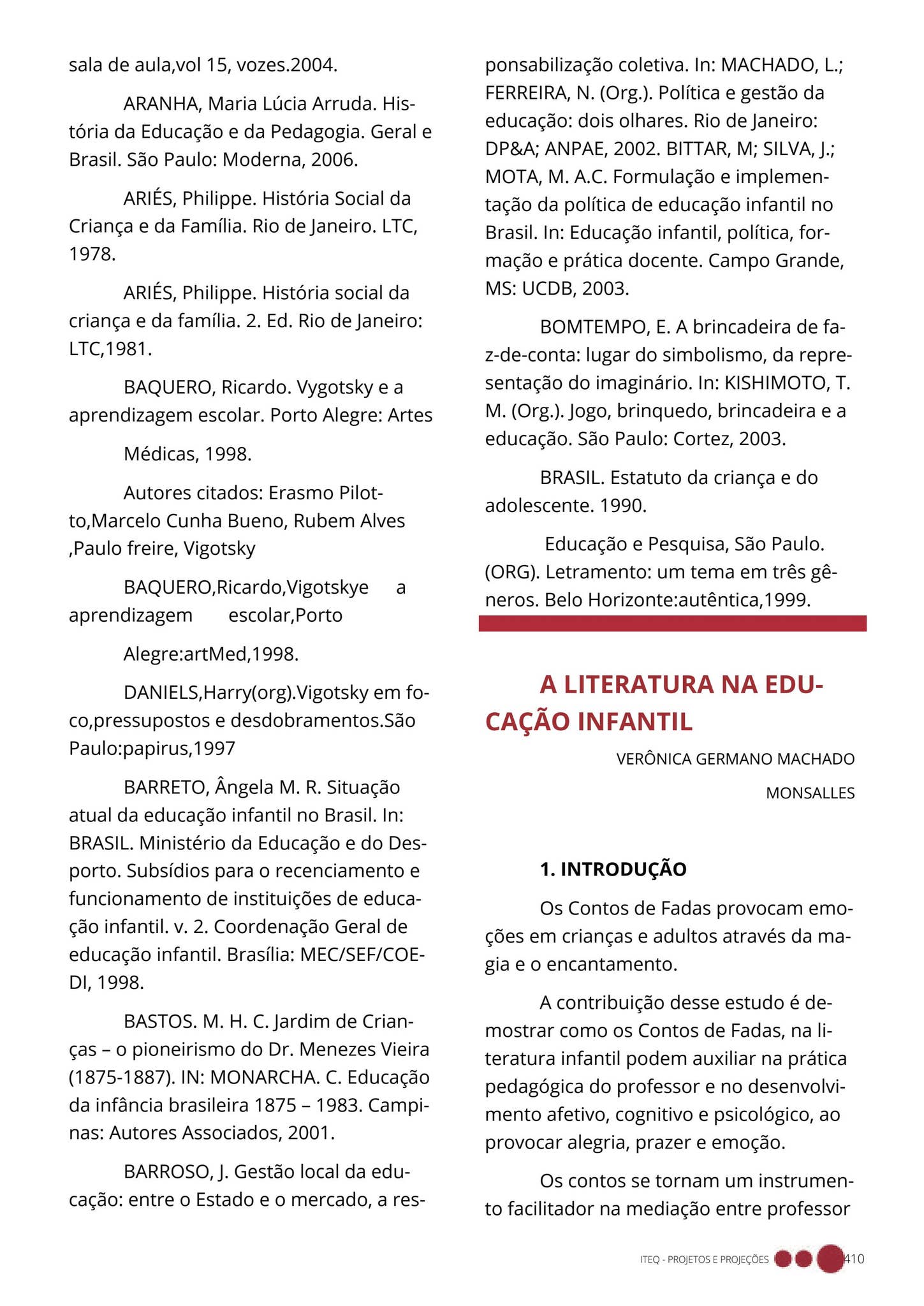 Iteq Educacional Projetos e Projeções v.5. n.2 2022 by ITEQ Educacional ...