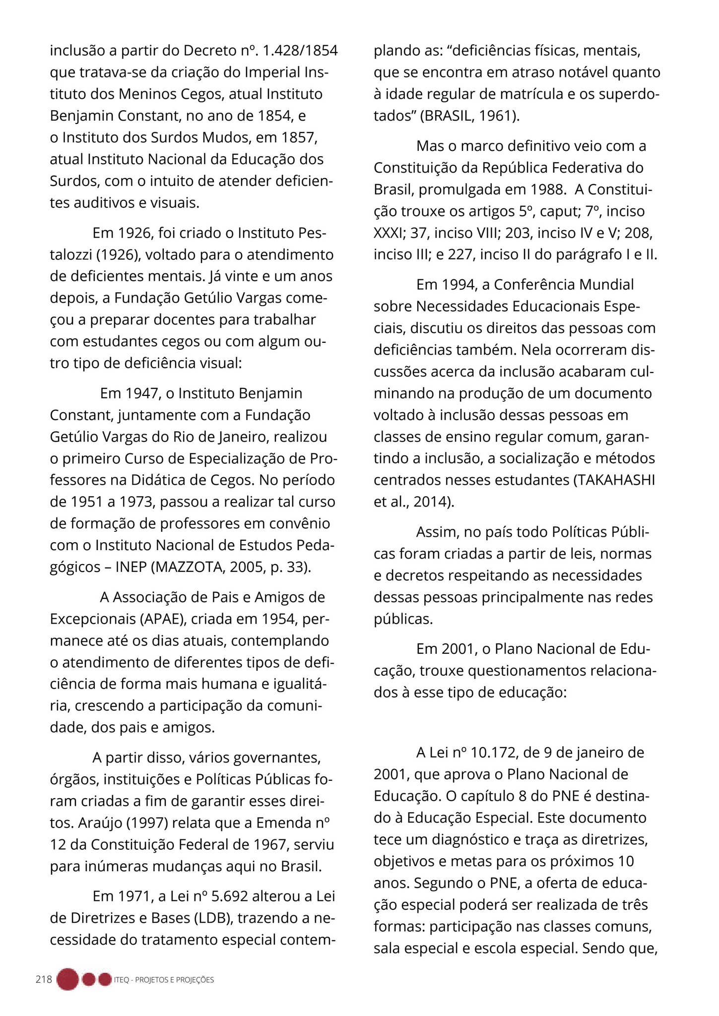 Iteq Educacional Projetos e Projeções v.5. n.3 2022 by ITEQ Educacional ...