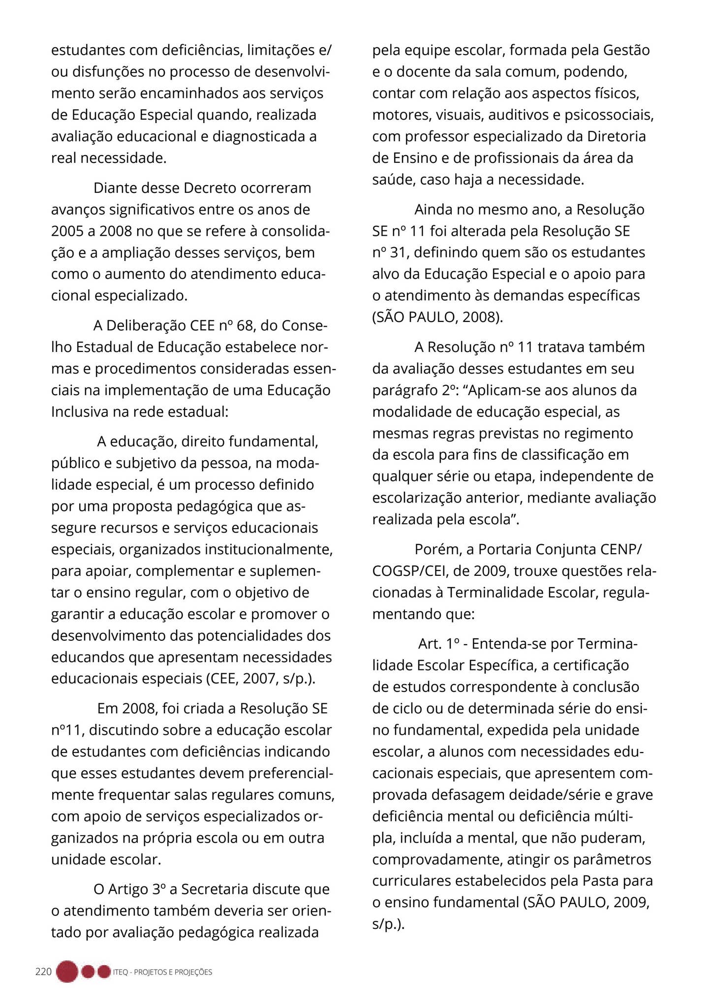 Iteq Educacional Projetos e Projeções v.5. n.3 2022 by ITEQ Educacional ...