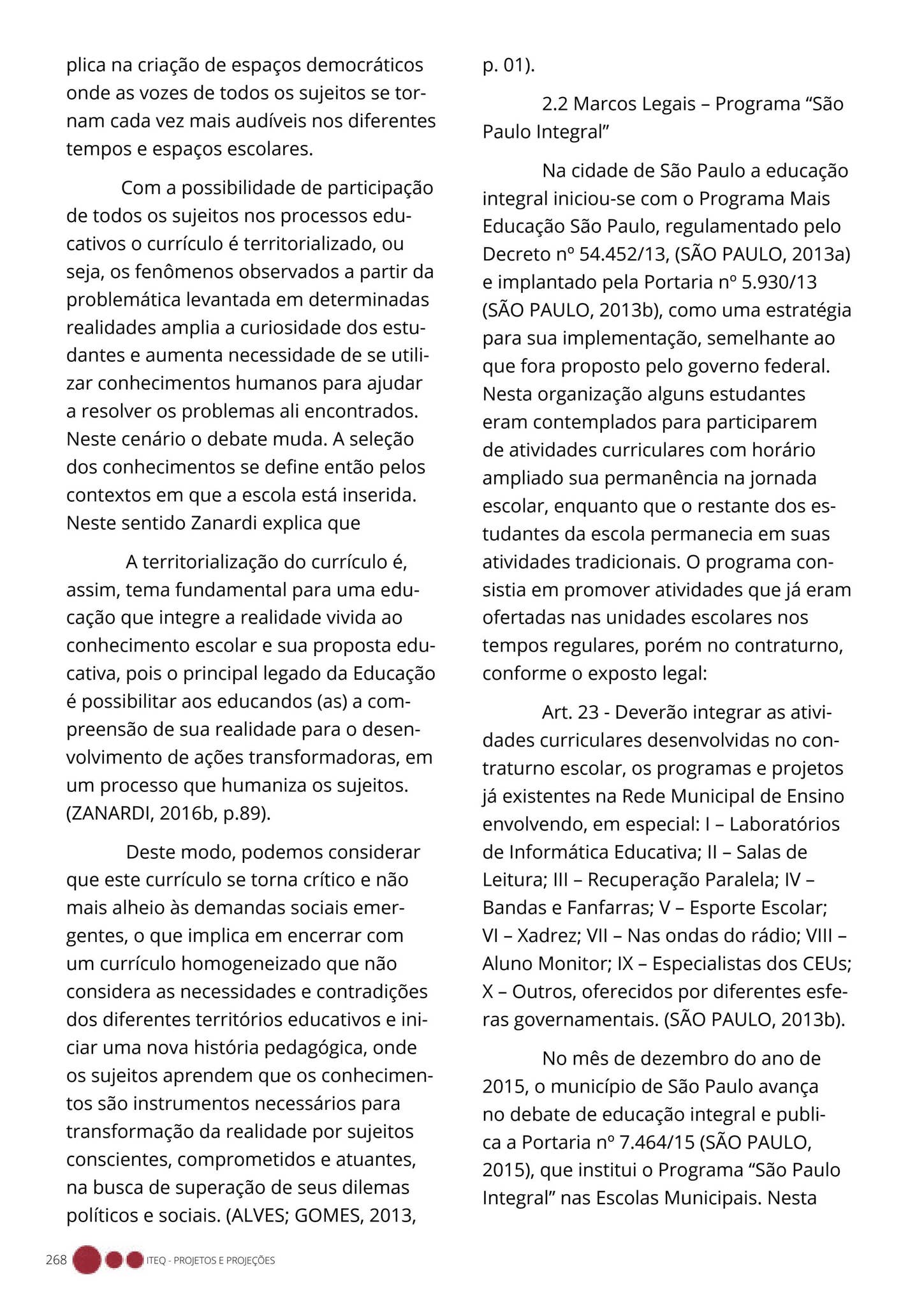 Iteq Educacional Projetos e Projeções v.5. n.3 2022 by ITEQ Educacional ...