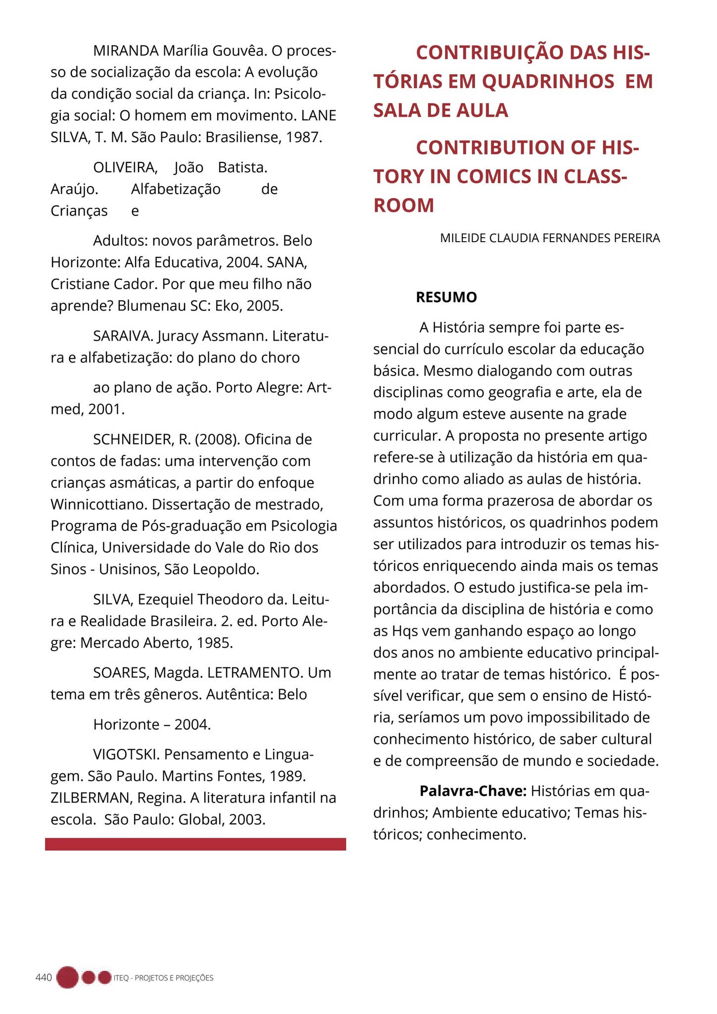 Iteq Educacional Projetos e Projeções v.5. n.3 2022 by ITEQ Educacional ...