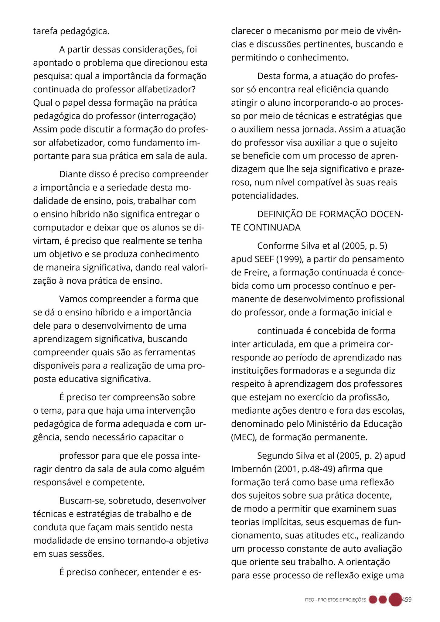 Iteq Educacional Projetos e Projeções v.5. n.3 2022 by ITEQ Educacional ...