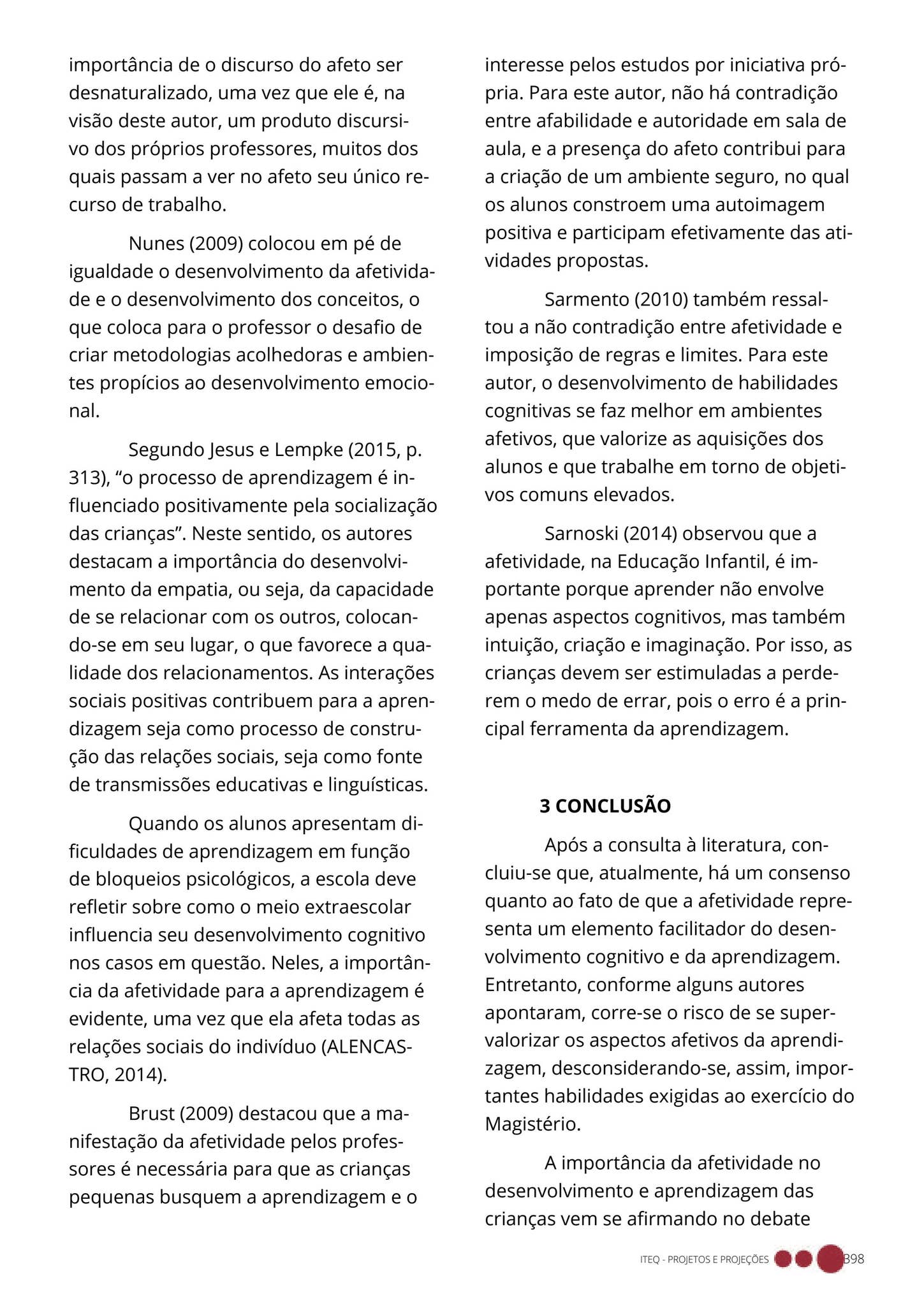 Iteq Educacional Projetos e Projeções v.5. n.4 2022 by ITEQ Educacional ...