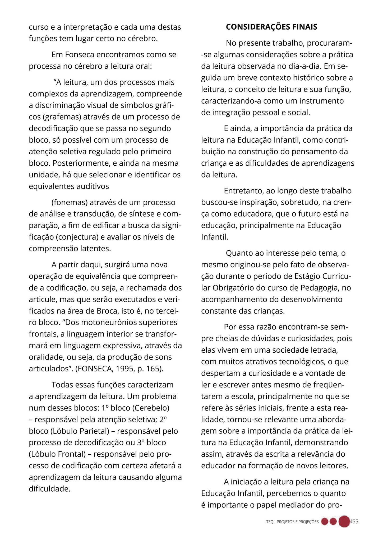 Iteq Educacional Projetos e Projeções v.5. n.4 2022 by ITEQ Educacional ...
