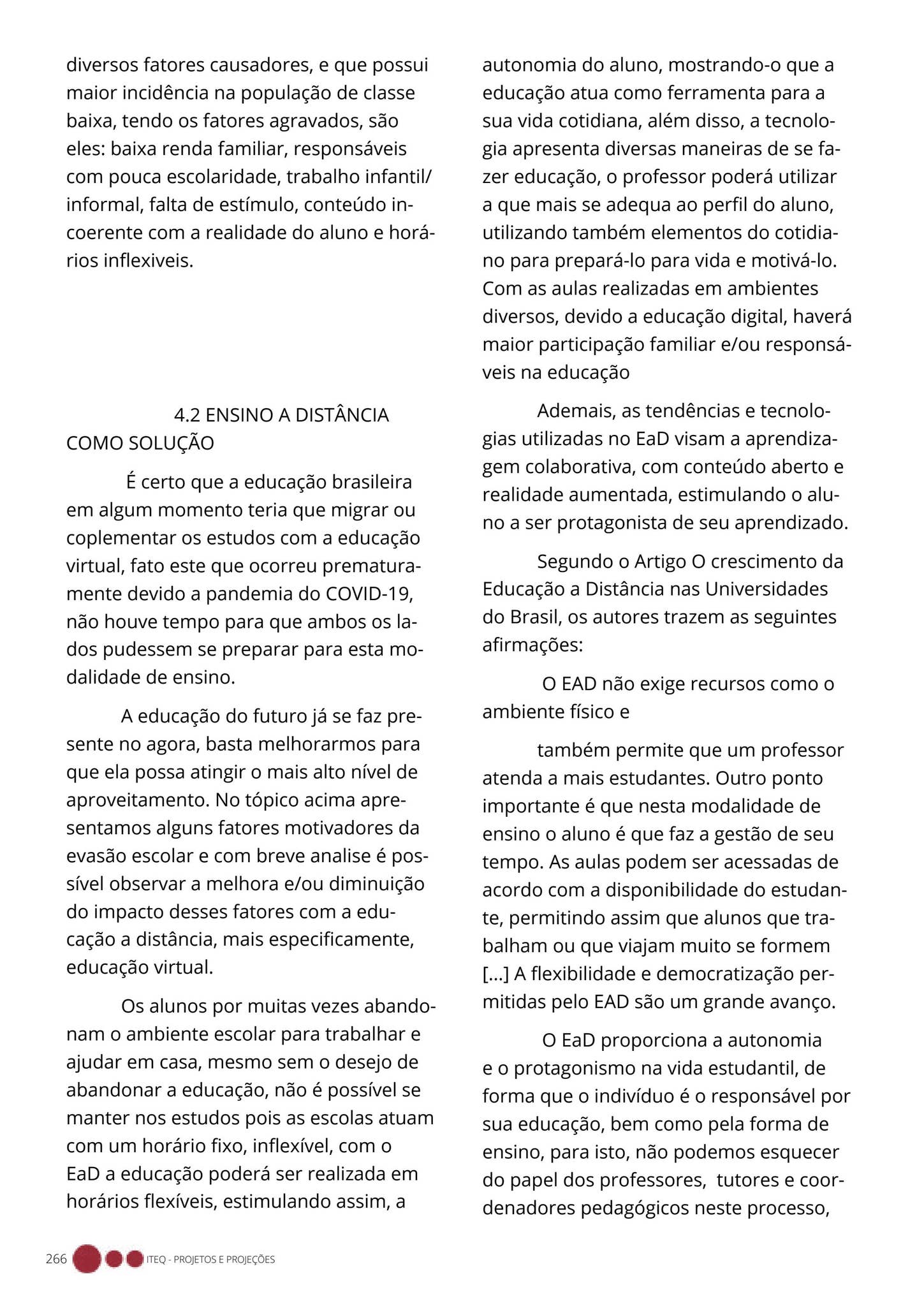 Iteq Educacional Projetos e Projeções v.5. n.6 2022 by ITEQ Educacional ...