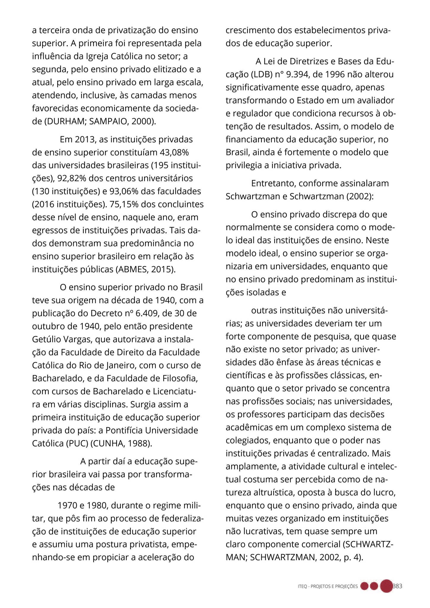 Iteq Educacional Projetos e Projeções v.5. n.6 2022 by ITEQ Educacional ...