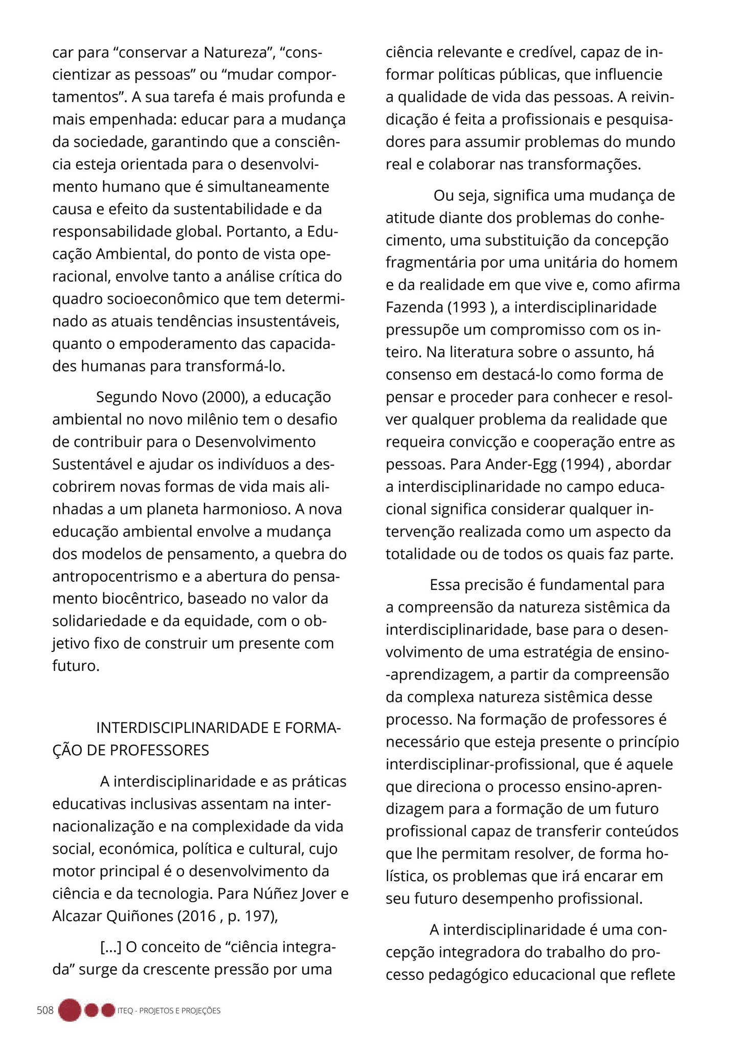 Iteq Educacional Projetos e Projeções v.5. n.6 2022 by ITEQ Educacional ...
