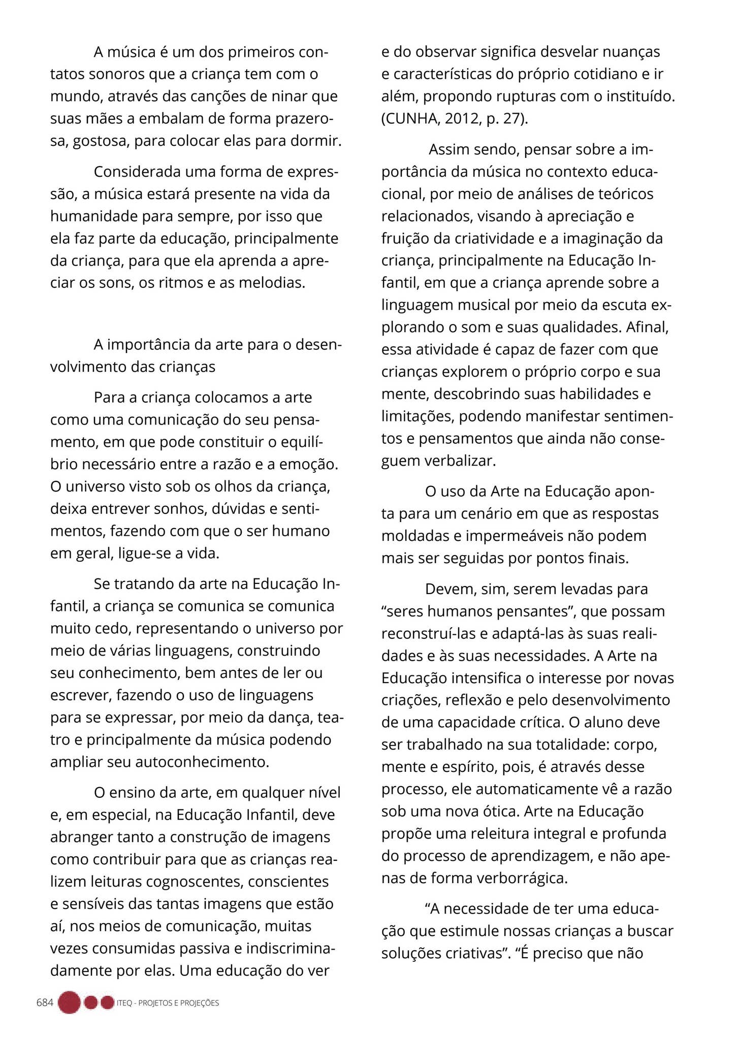 Iteq Educacional Projetos e Projeções v.5. n.6 2022 by ITEQ Educacional ...