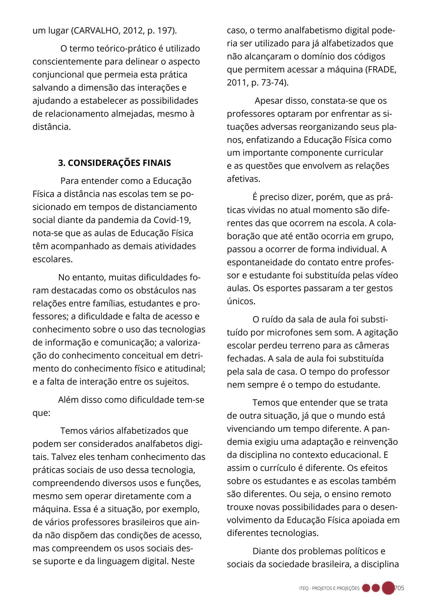 Iteq Educacional Projetos e Projeções v.5. n.6 2022 by ITEQ Educacional ...